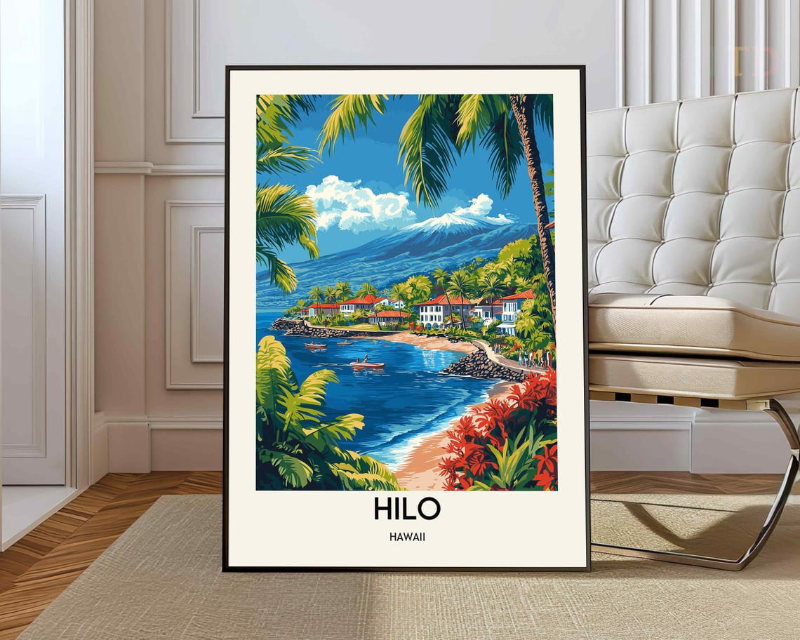 Hilo Print, Big Island Poster, Hilohilo Poster, Hilo Photo, Hilo, Hilo ...