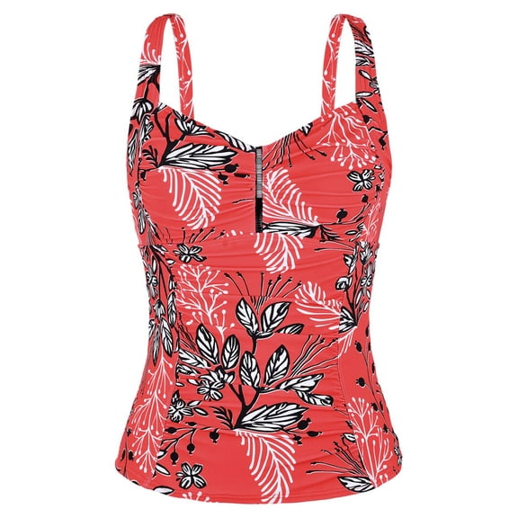 Dagegui 2 Piece Tankini Swimsuits for Women Tummy Control Bathing Suits ...