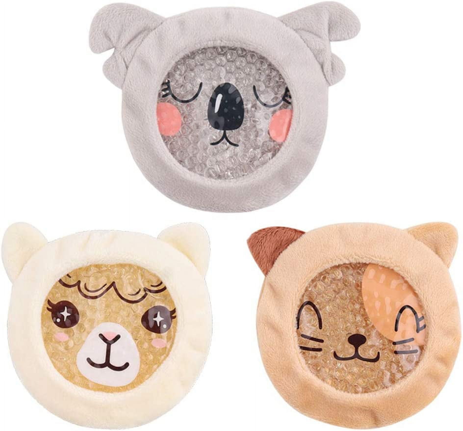 Hilph Kids Ice Pack, 3 Pack Reusable Gel Cold Pack for Toddler Injuries ...