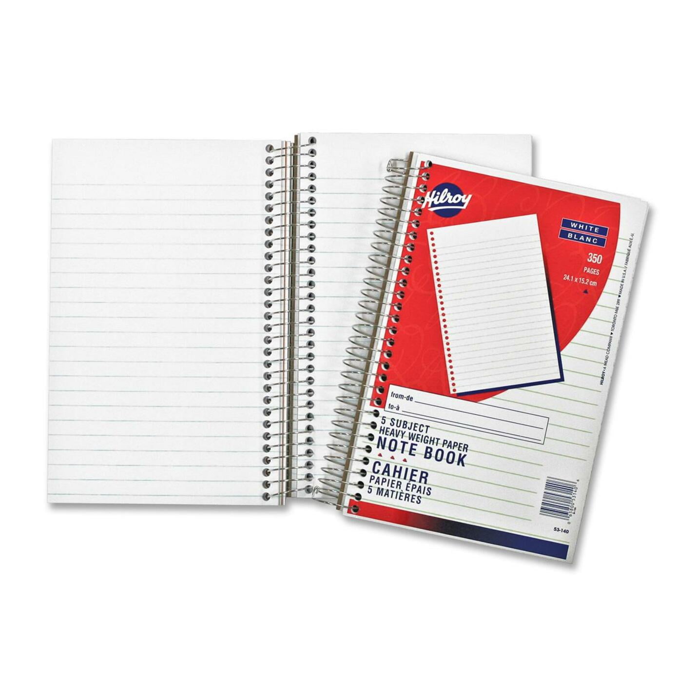 Hilroy Exercise Subject Notebook - Walmart.com