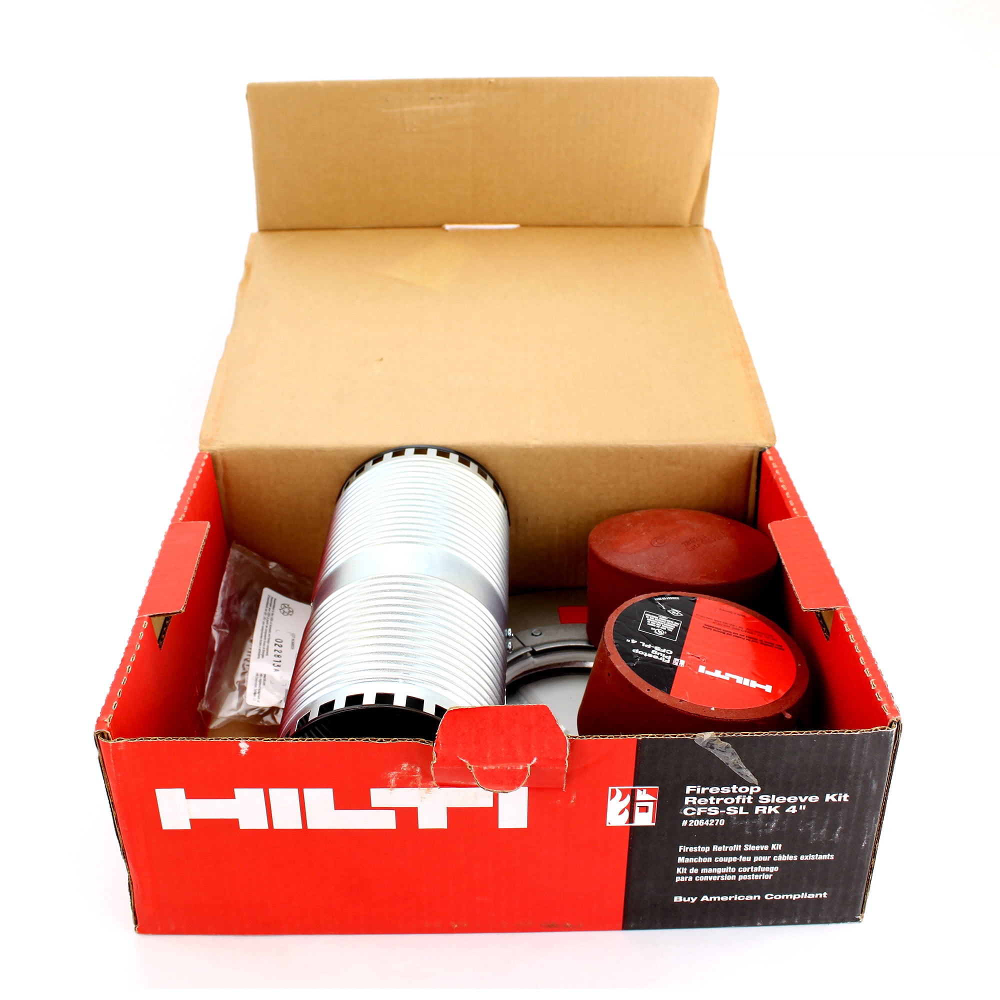 Hilti CFS-SL RK 4" Firestop Retrofit Sleeve Kit 2064270 - Walmart.com