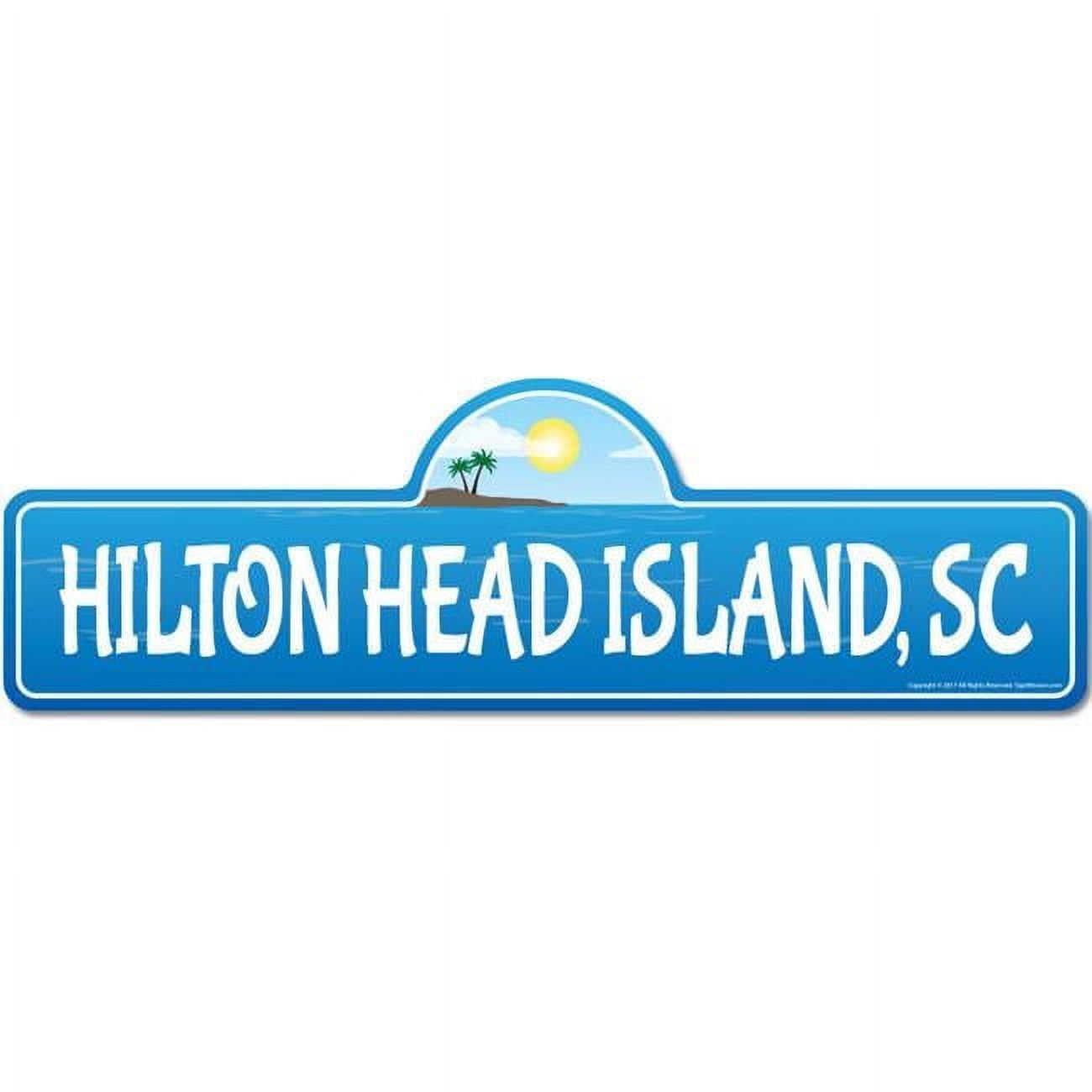 Hilton Head Island, SC South Carolina Beach Street Sign - Walmart.com