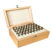 C.H. Hanson Standard Steel Hand Stamp Sets, 1/2 in, A thru Z - Walmart.com