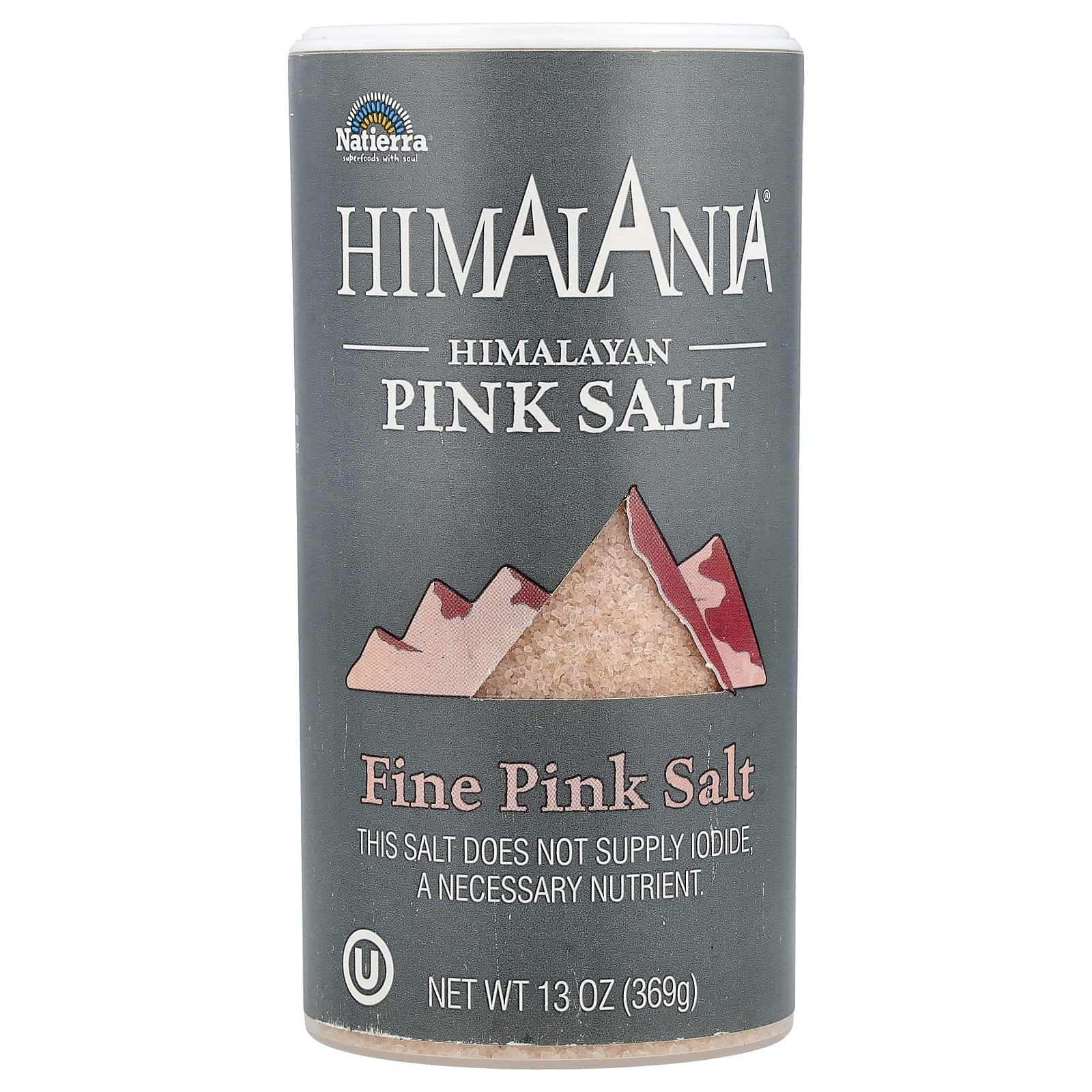 Himalania Fine Grain Himalayan Pink Salt Shaker, 13 Ounce - Walmart.com