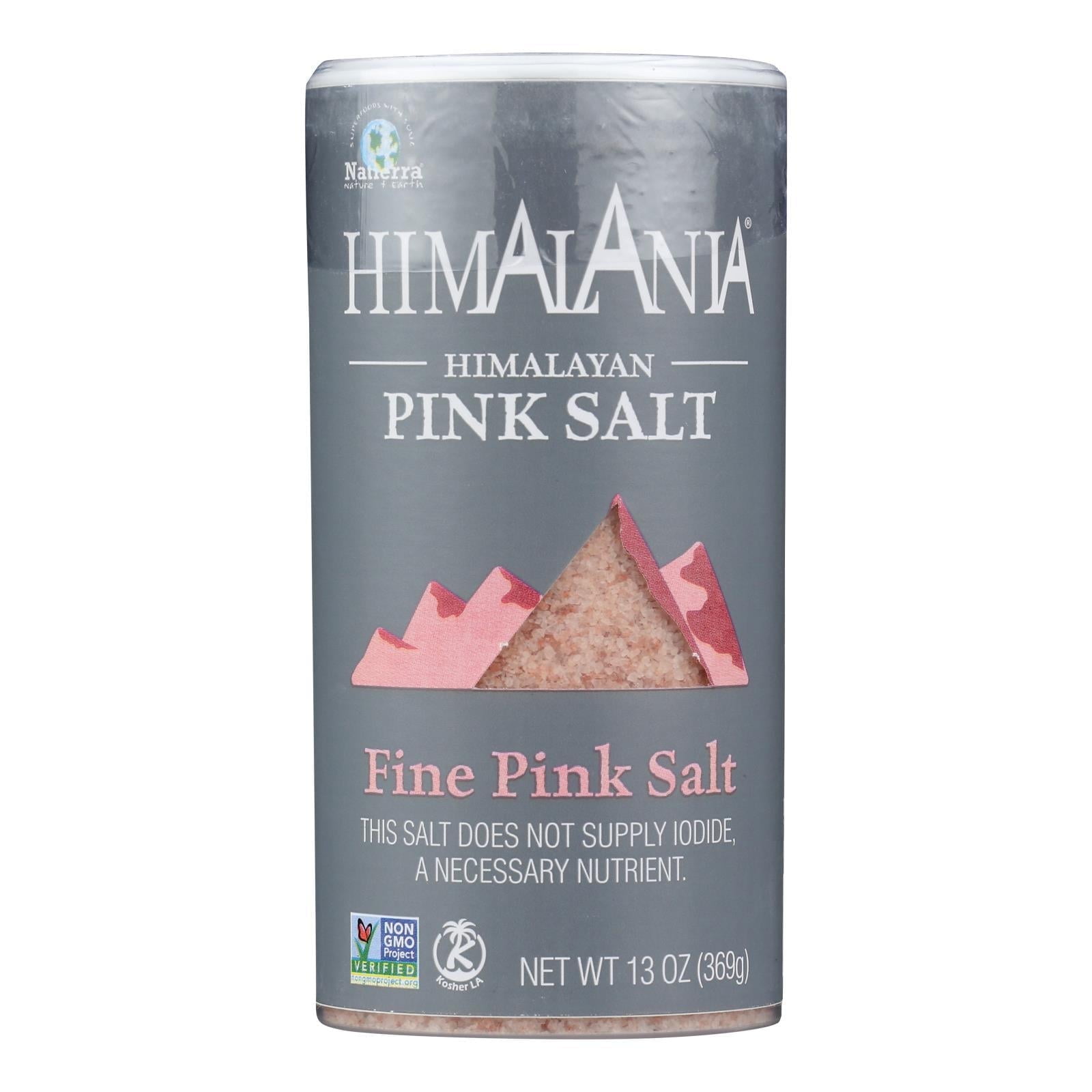 Himalania Fine Grain Himalayan Pink Salt Shaker - Case of 6 - 13 oz ...