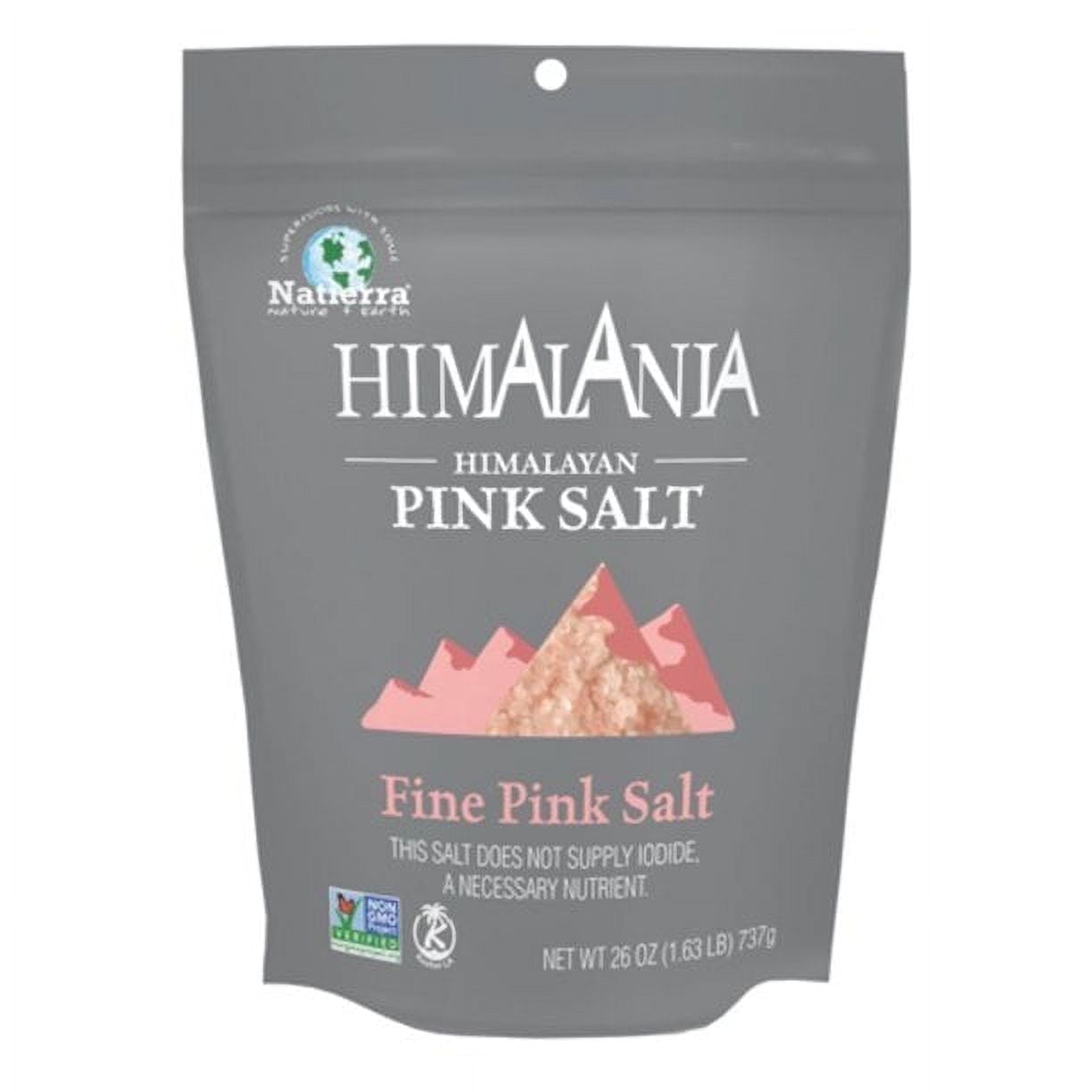 Himalania Fine Pink Salt 26 oz Pack of 4 - Walmart Business Supplies