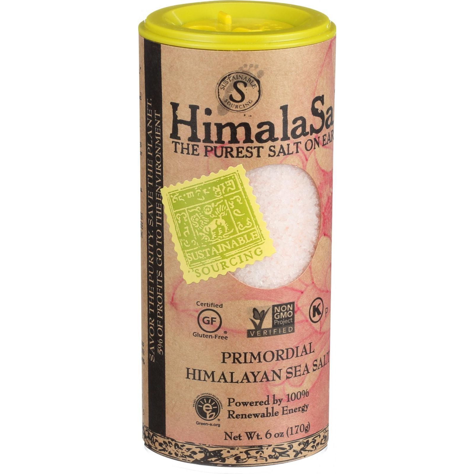 Himalasalt Primordial Himalayan Sea Salt - Fine Grain - Shaker - 6 Oz ...