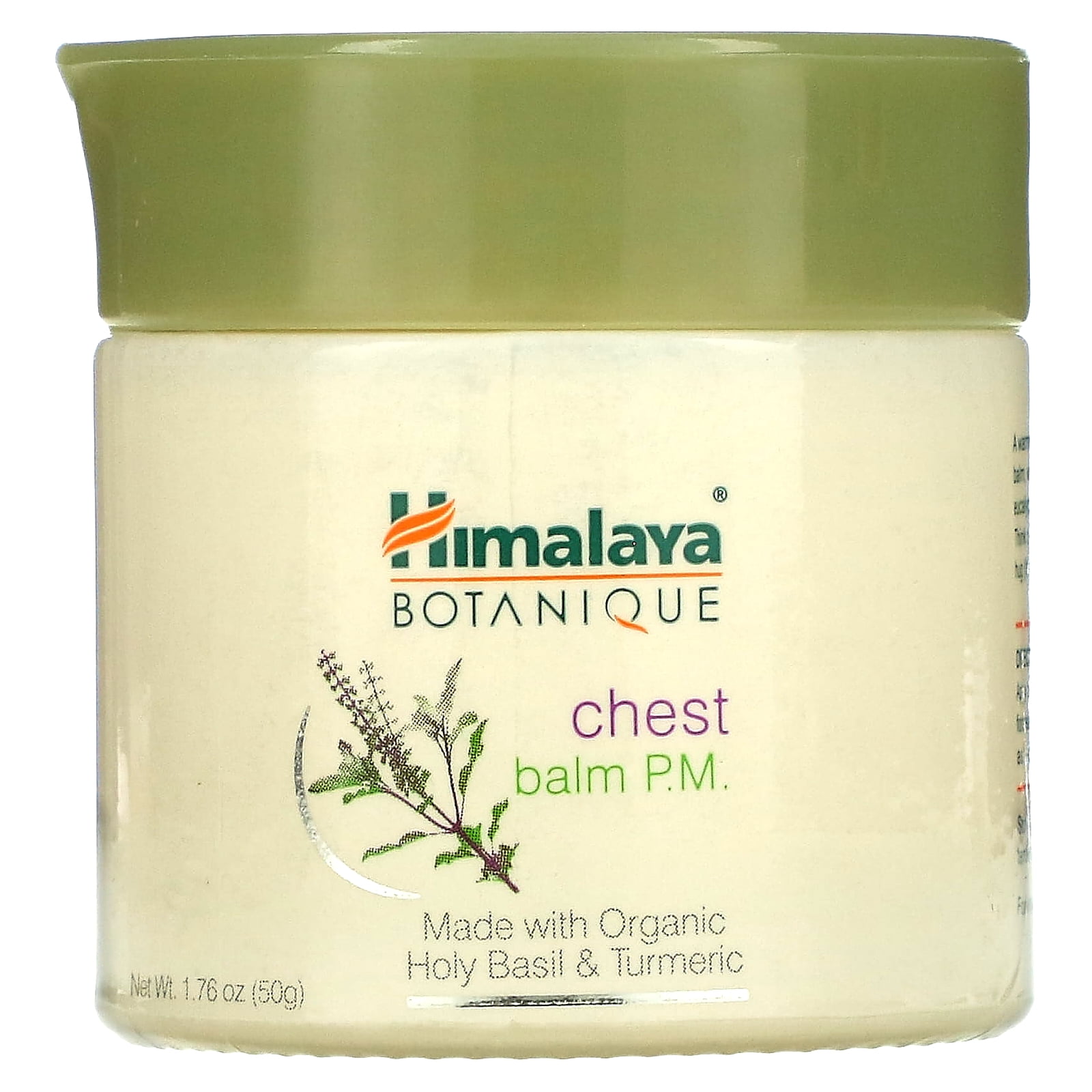 Himalaya Herbals Chest Balm P.M. 1.76 oz (50 g) Balm - Walmart.com