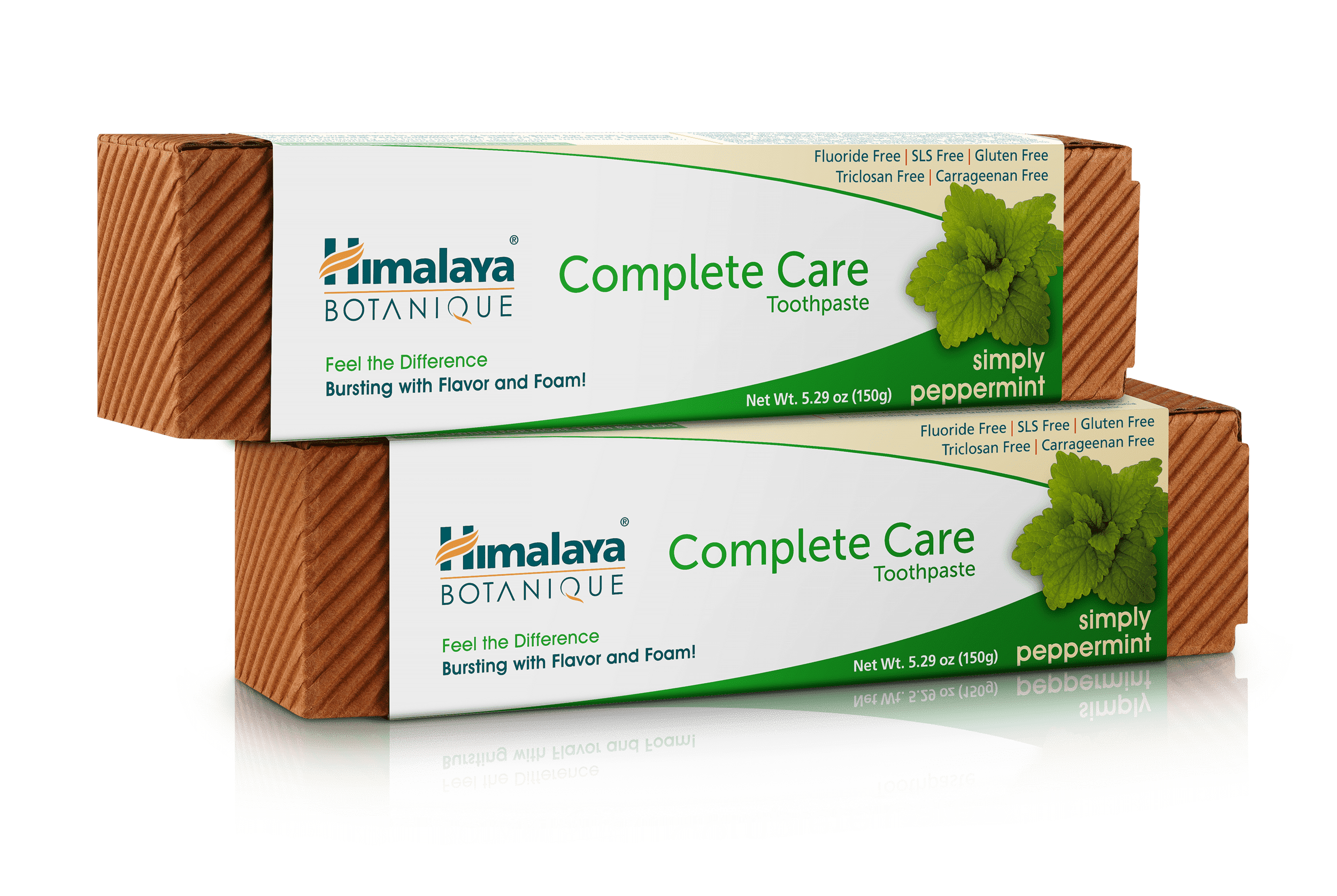 Himalaya Botanique Neem Toothpaste, Peppermint, Fluoride & SLS Free ...
