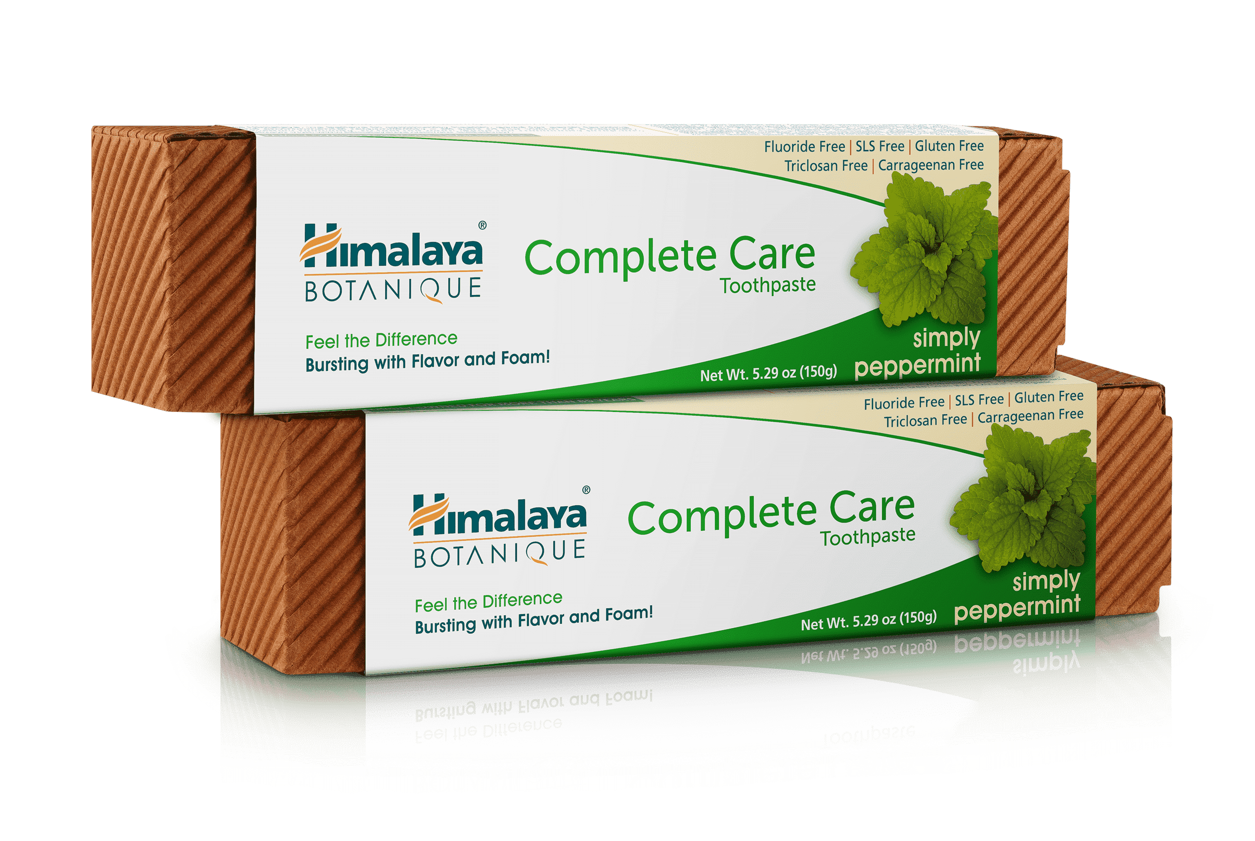 Himalaya Botanique Neem Toothpaste, Peppermint, Fluoride & SLS Free ...