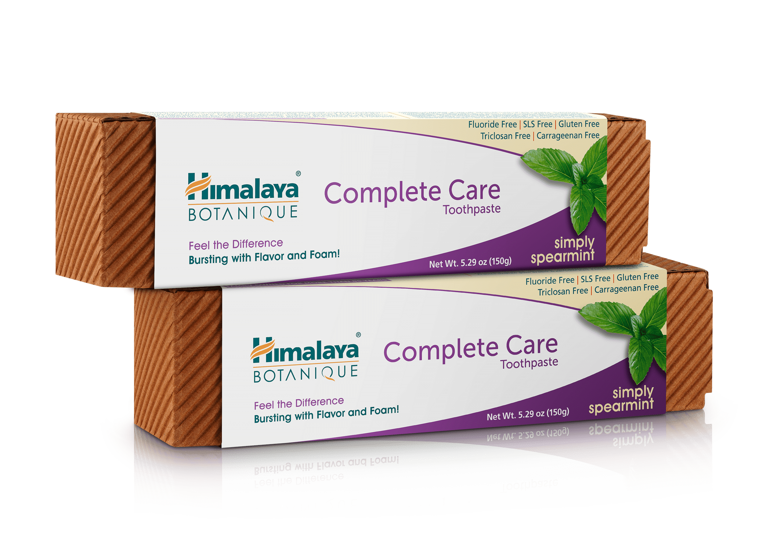 Himalaya Botanique Complete Care Spearmint Toothpaste, 5.29 oz, 2 Pack ...