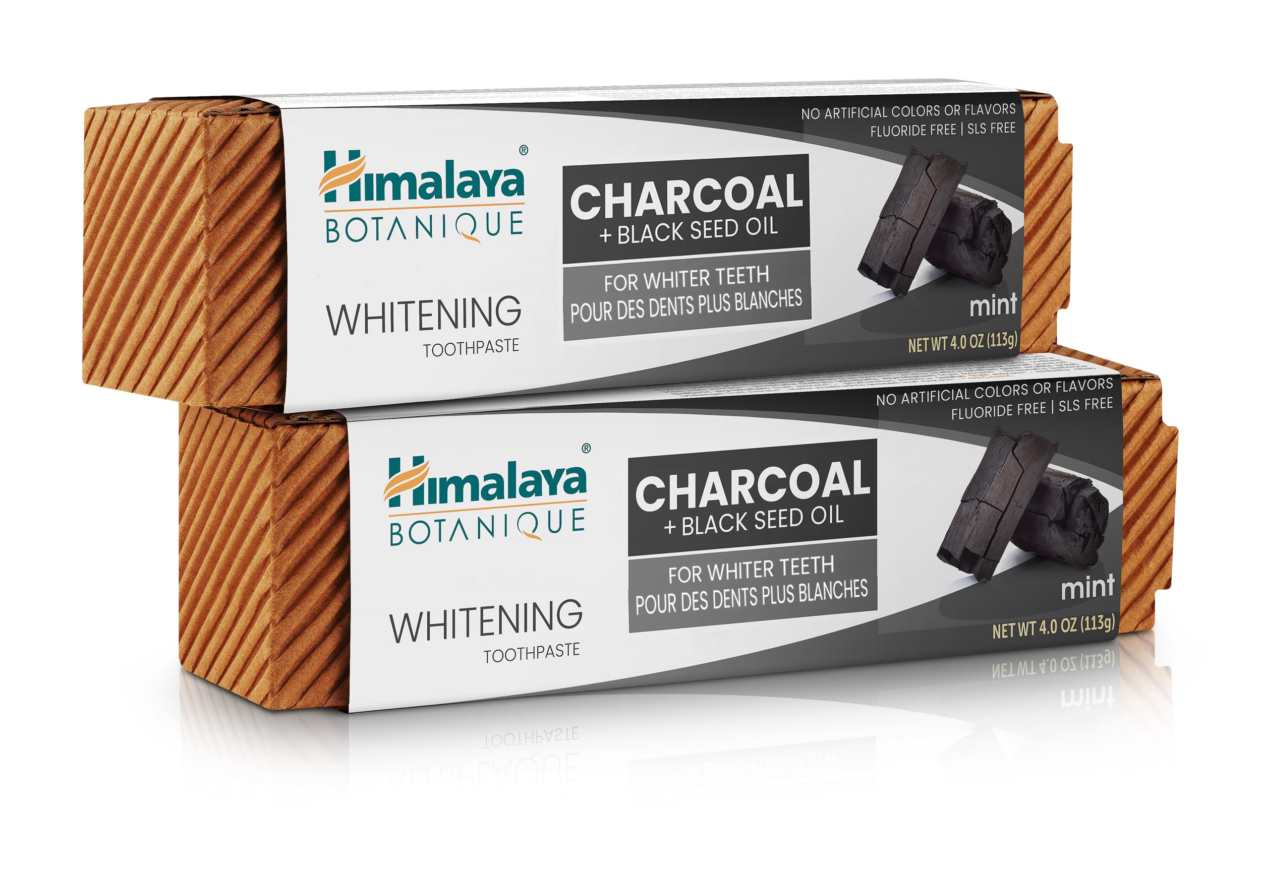 Himalaya Botanique Whitening Antiplaque Toothpaste with Charcoal ...
