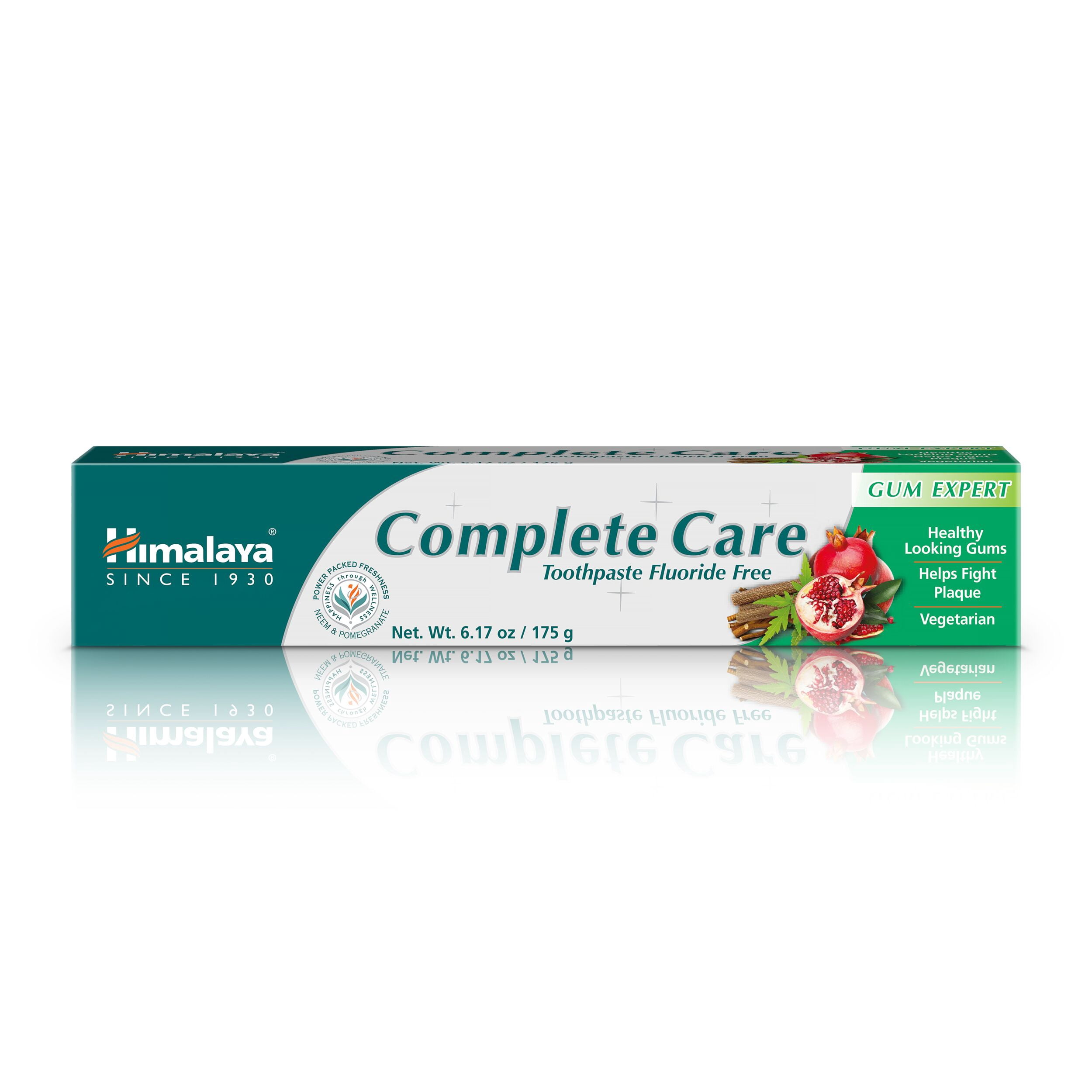 Himalaya, Complete Care Toothpaste, 6.17 Oz, Fluoride Free, Plant-Based ...