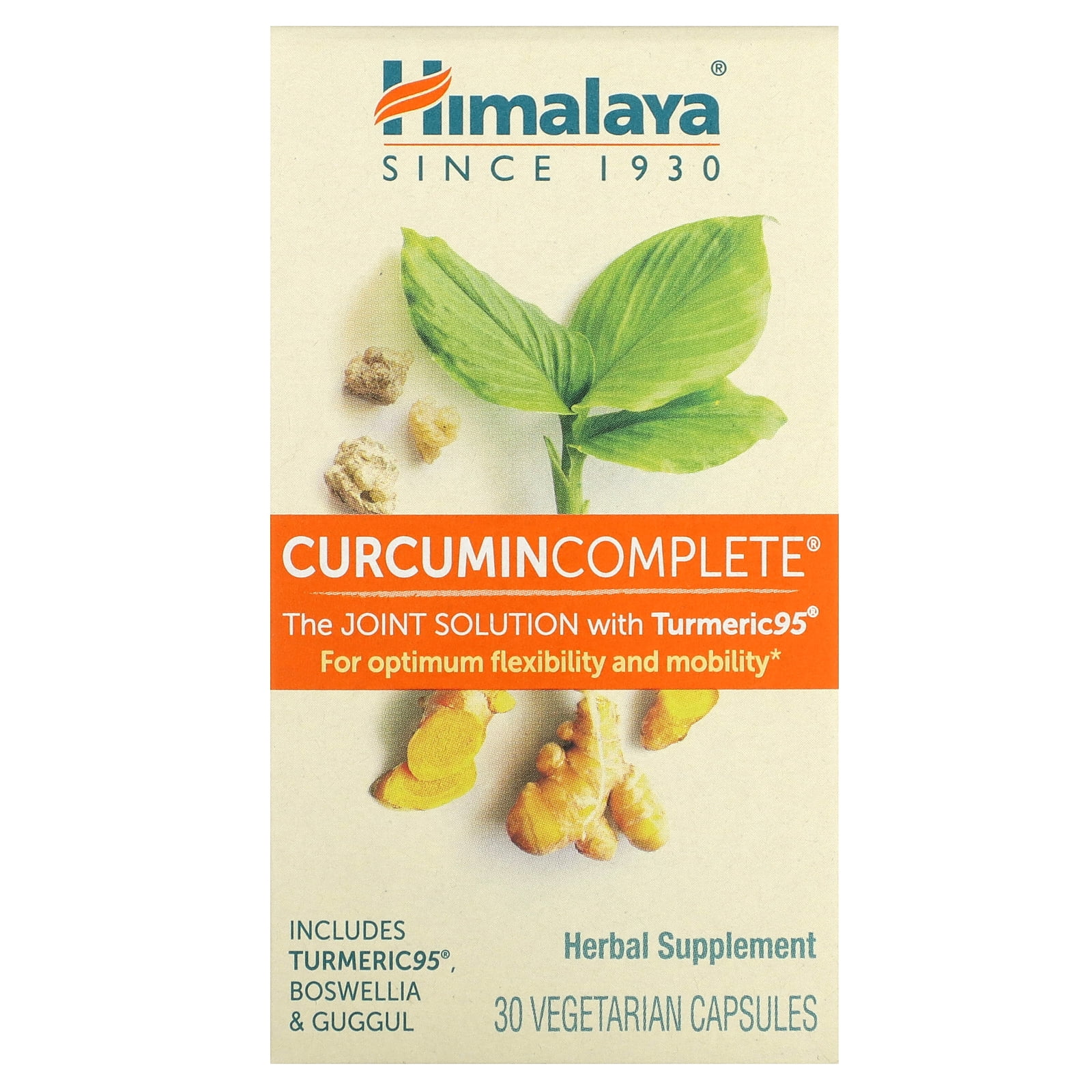 Himalaya Curcumin Complete, 30 Vegetarian Capsules - Walmart.com