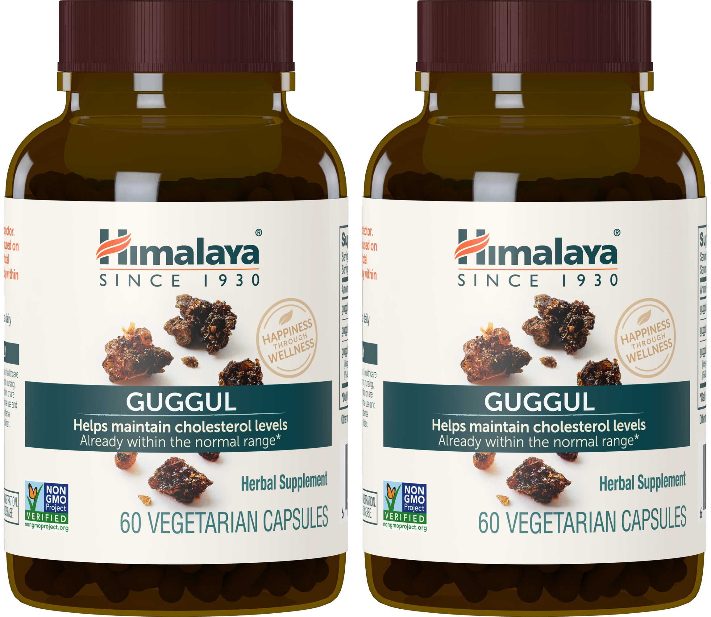 Himalaya Guggul, Cholesterol Supplement for Healthy LDL, HDL, and ...