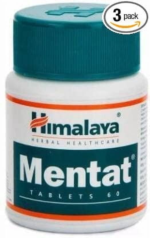 Himalaya Herbals Mentat Tablets - 60 Tabs - Walmart Business Supplies