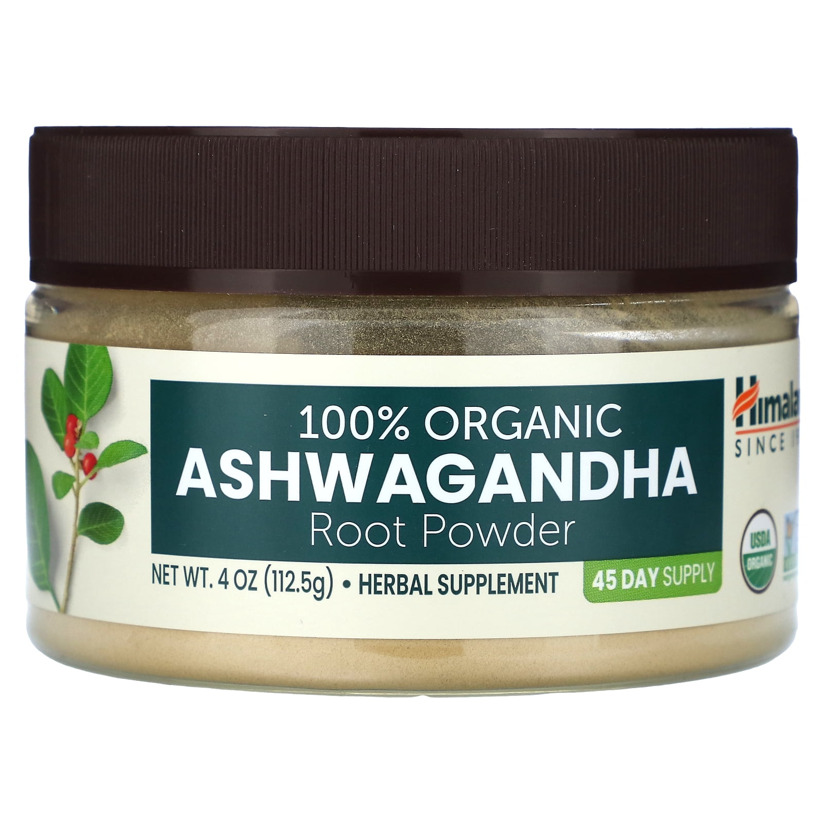 Himalaya Herbals Organic Ashwagandha Root Powder 4 oz Powder - Walmart.com