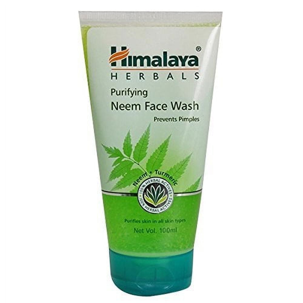Himalaya Herbals Purifying Neem Face Wash - 100ml (Pack of 2) - Walmart.com