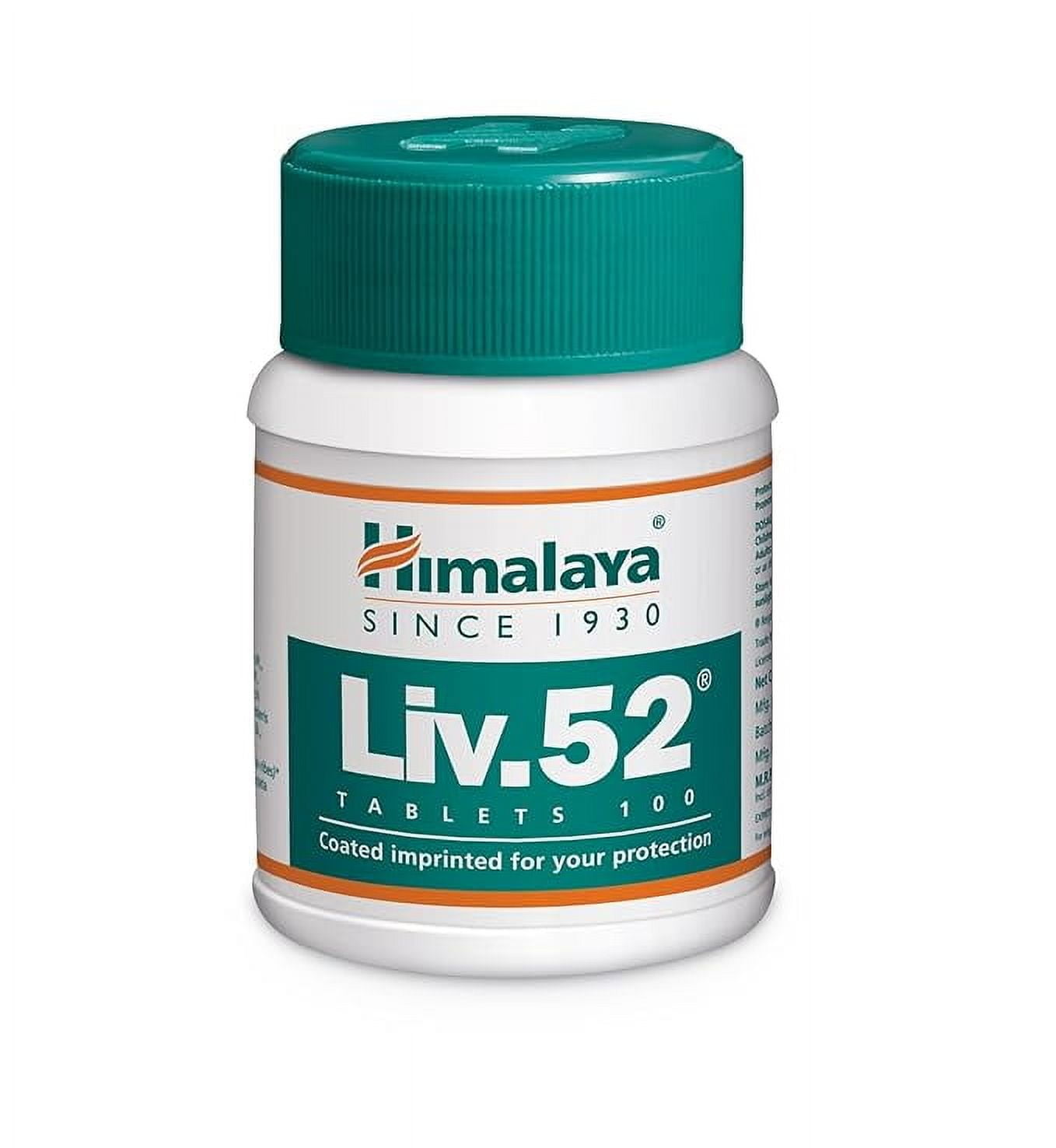 Himalaya Liv.52 Ayurvedic Tablets, Liver Support, Digestive Health, 100 ...