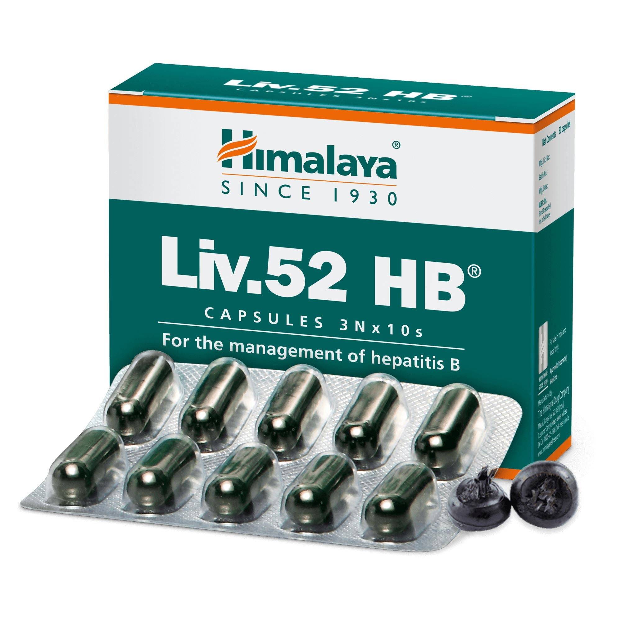 Himalaya Liv.52 HB Capsule 30 Tabs (Pack of 2) - Walmart.com