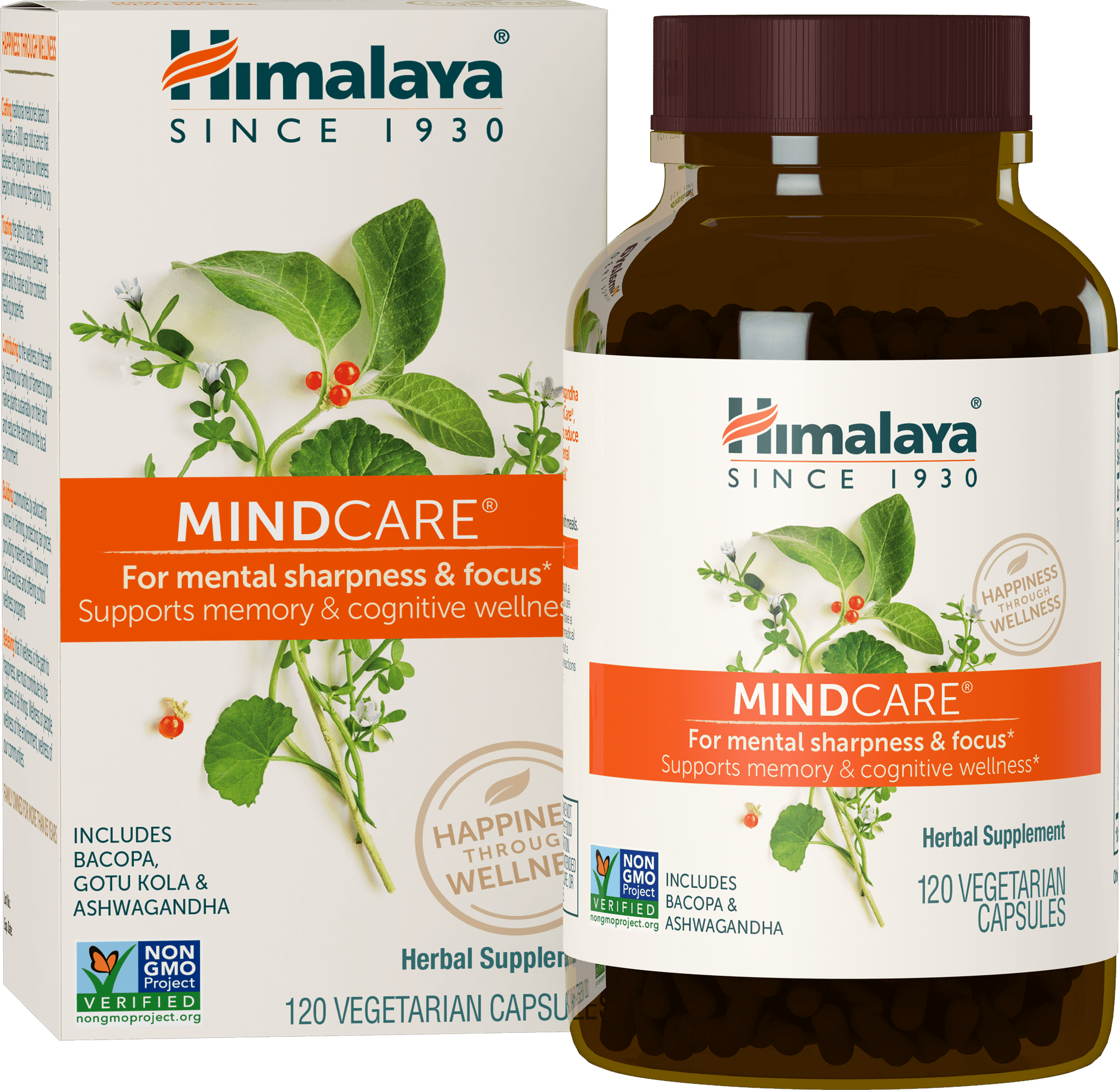 Himalaya MindCare, Brain Supplement Booster, Focus, Memory, and ...