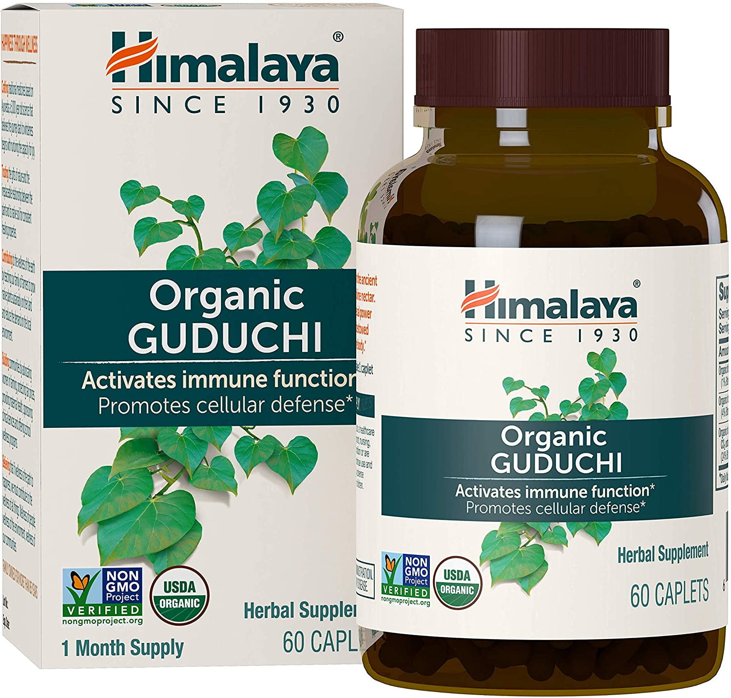 Himalaya Organic Guduchi for Active Immune Support and Cellular Defense ...
