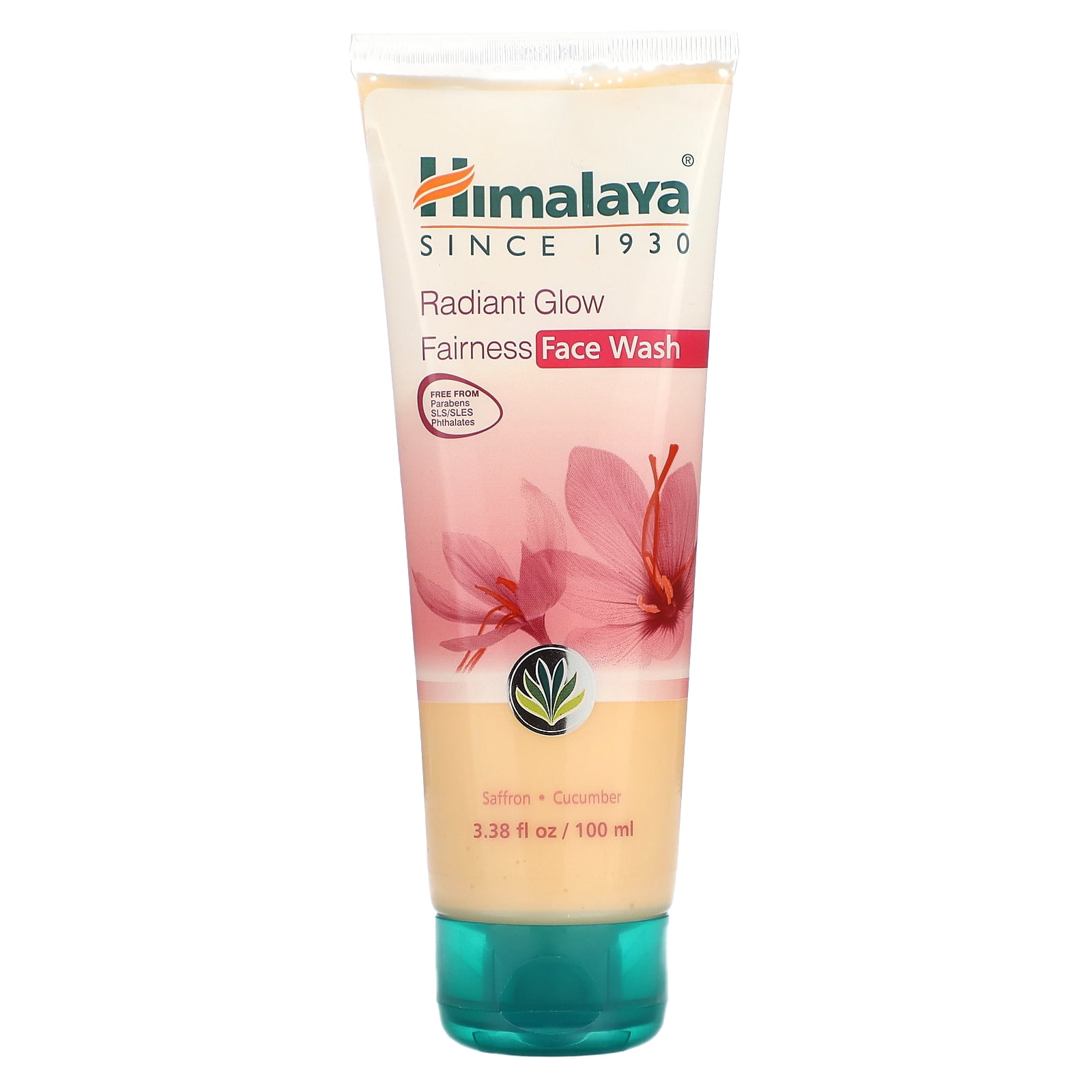 Himalaya Radiant Glow Fairness Face Wash 3.38 fl oz with Saffron ...