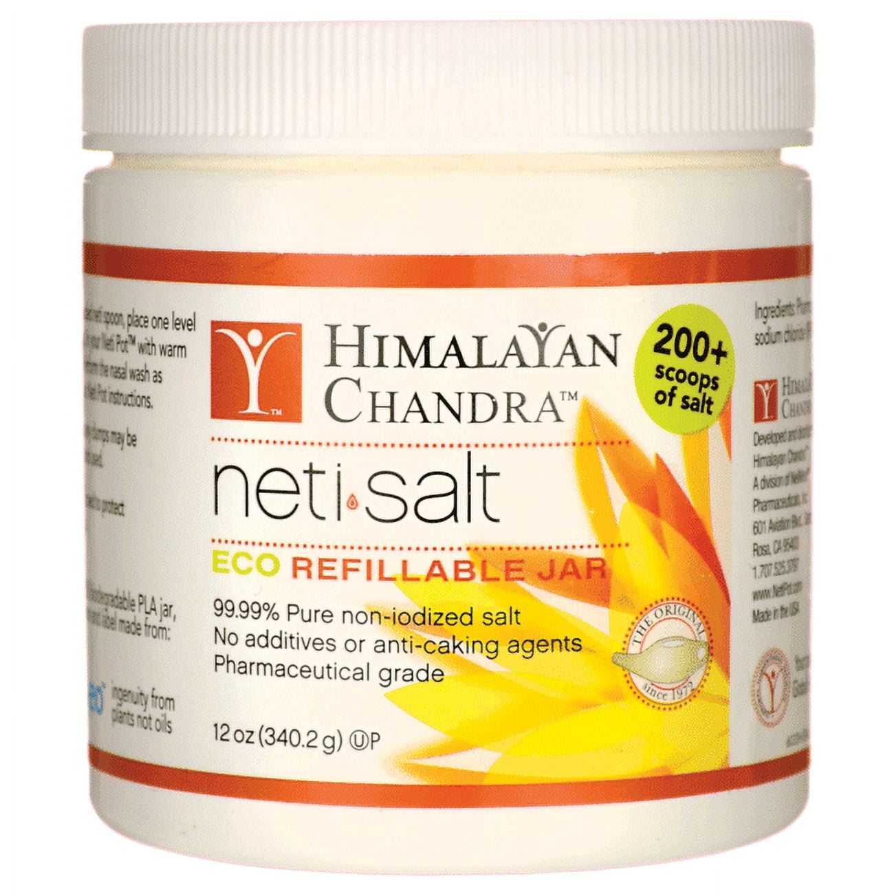 Himalayan Institute Nasal Neti Pot Salt - 10 oz, Allergy and Sinus ...