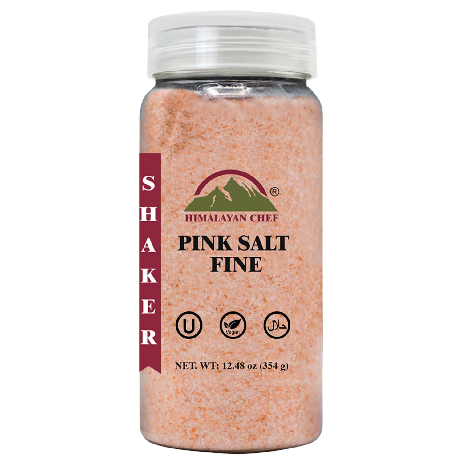 Himalayan Chef Pink Salt MFF30 Shaker-12.50 oz - Walmart.com