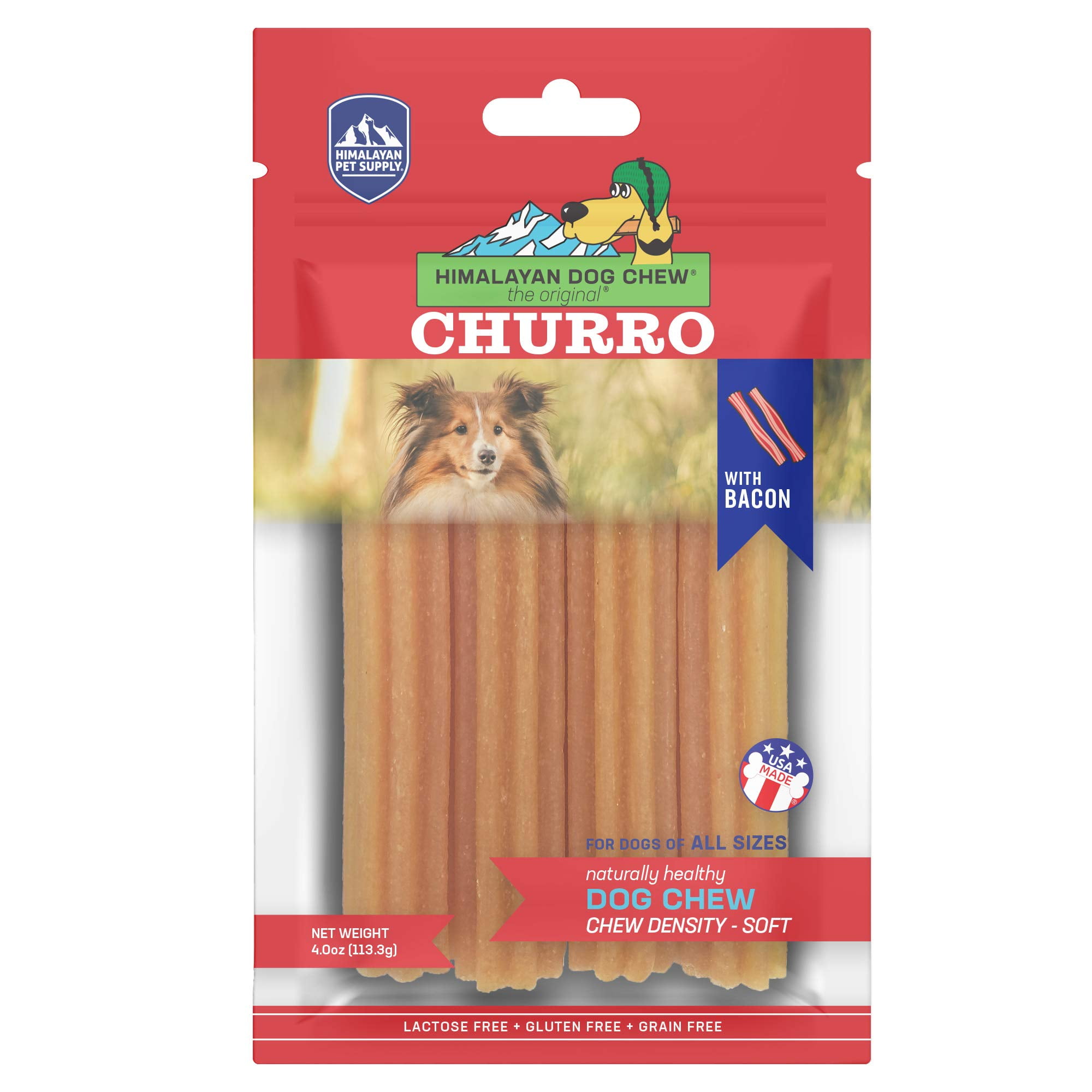 Himalayan Dog Chew Churro Yak Cheese Dog Chews, Natural, Long Lasting ...