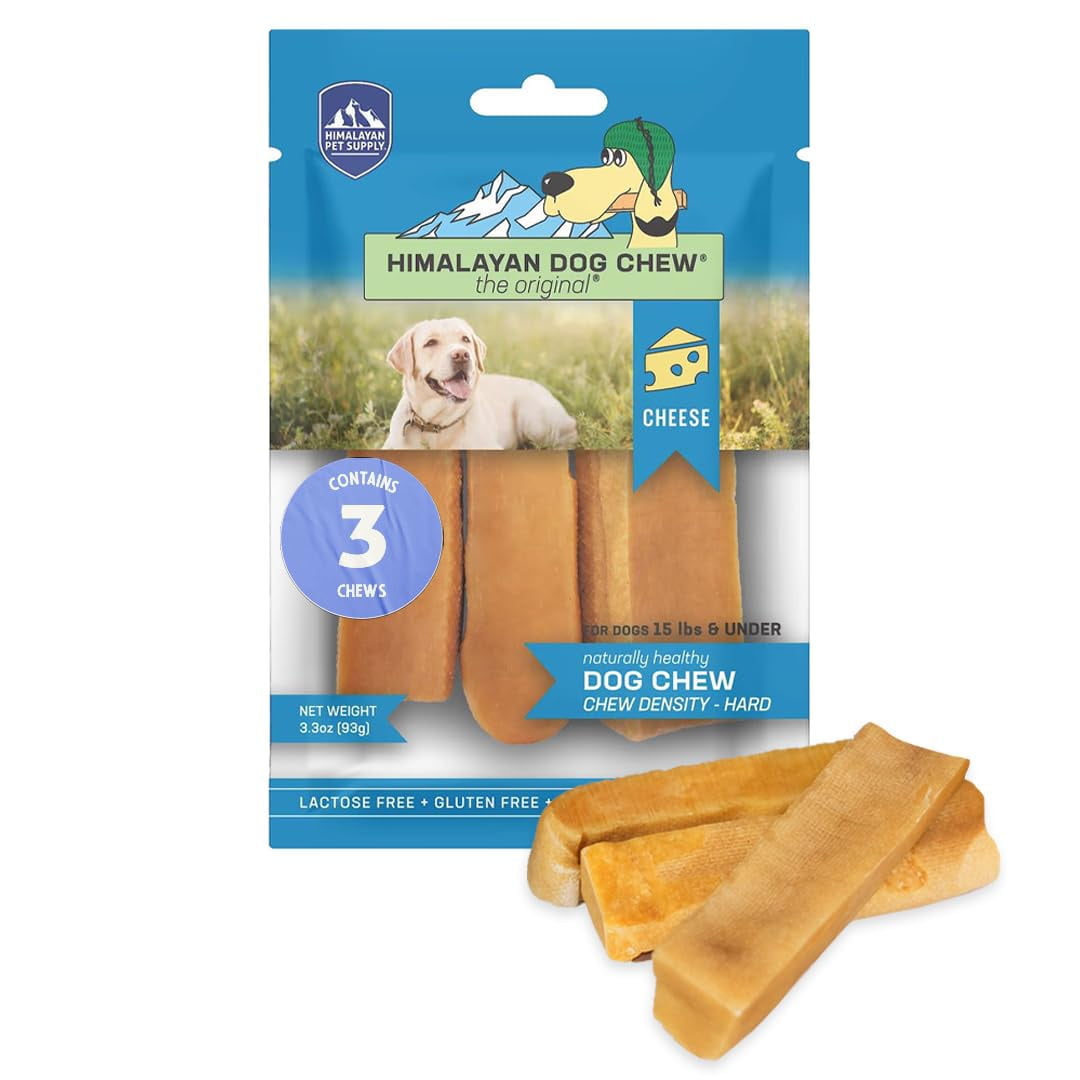 Himalayan Dog Chew Original OIF8 Yak Cheese Dog Chew, 3 Small Sticks, 1 ...