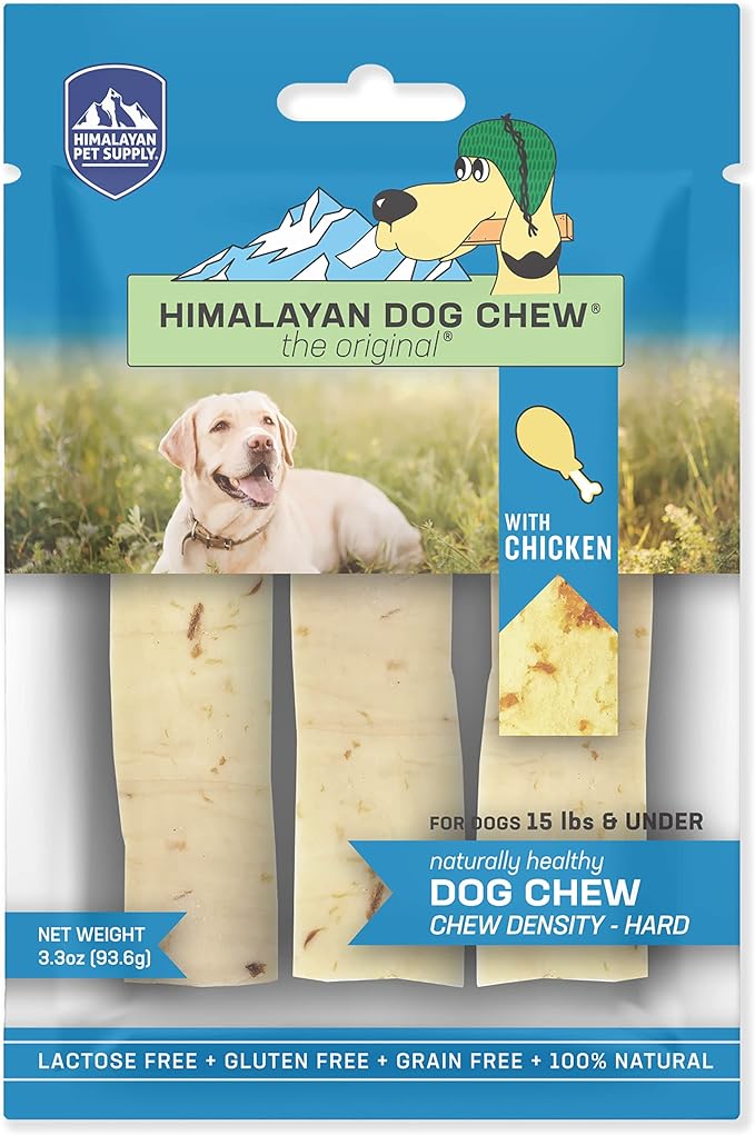 Himalayan Dog Chew Original Yak Cheese Dog Chews, 100% Natural, Long ...
