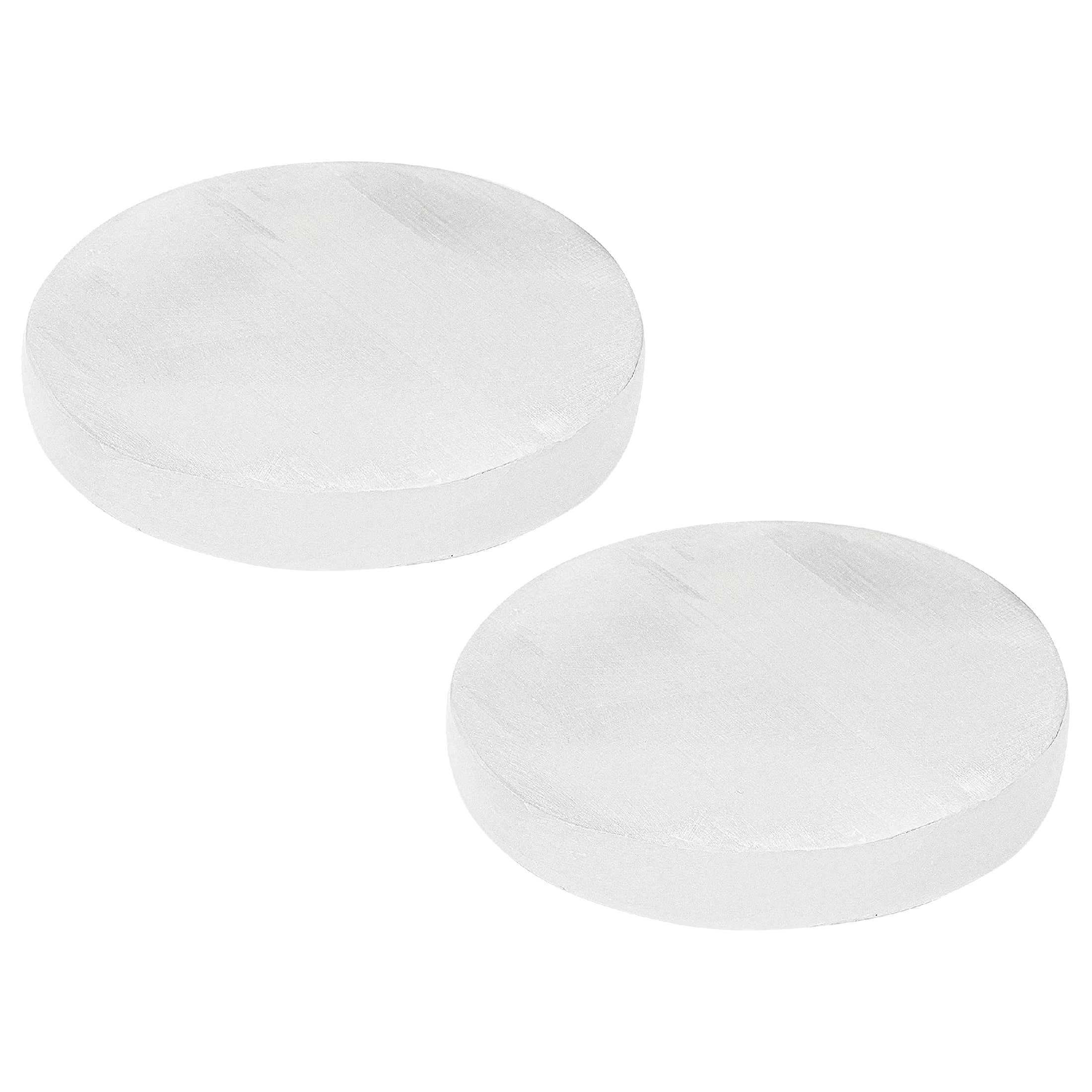Himalayan Glow Selenite Crystal Charging Plate with LED Light – 4–6 ...