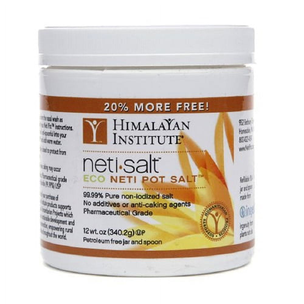 Himalayan Institute Eco Neti Pot Salt Jar - 12 Oz - Walmart.com