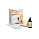 Himalayan Chandra Neti Pot, Porcelain Sinus Cleansing System, 3 Piece ...