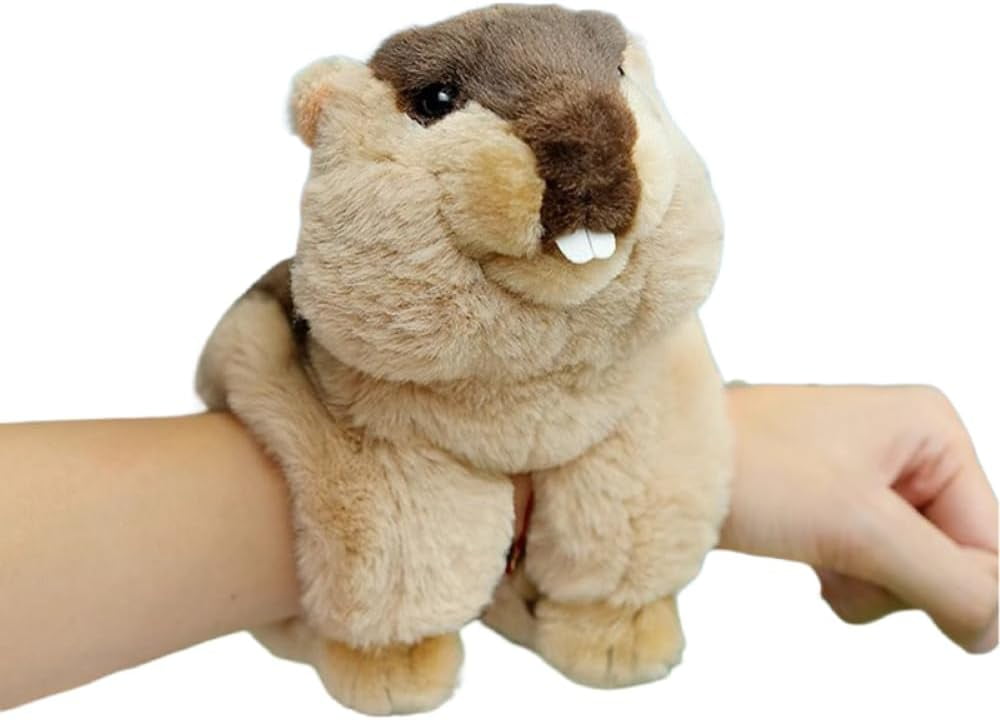 Himalayan Marmot Stuffed Animal Plush Toy, Himalayan Marmot Plush Slap ...