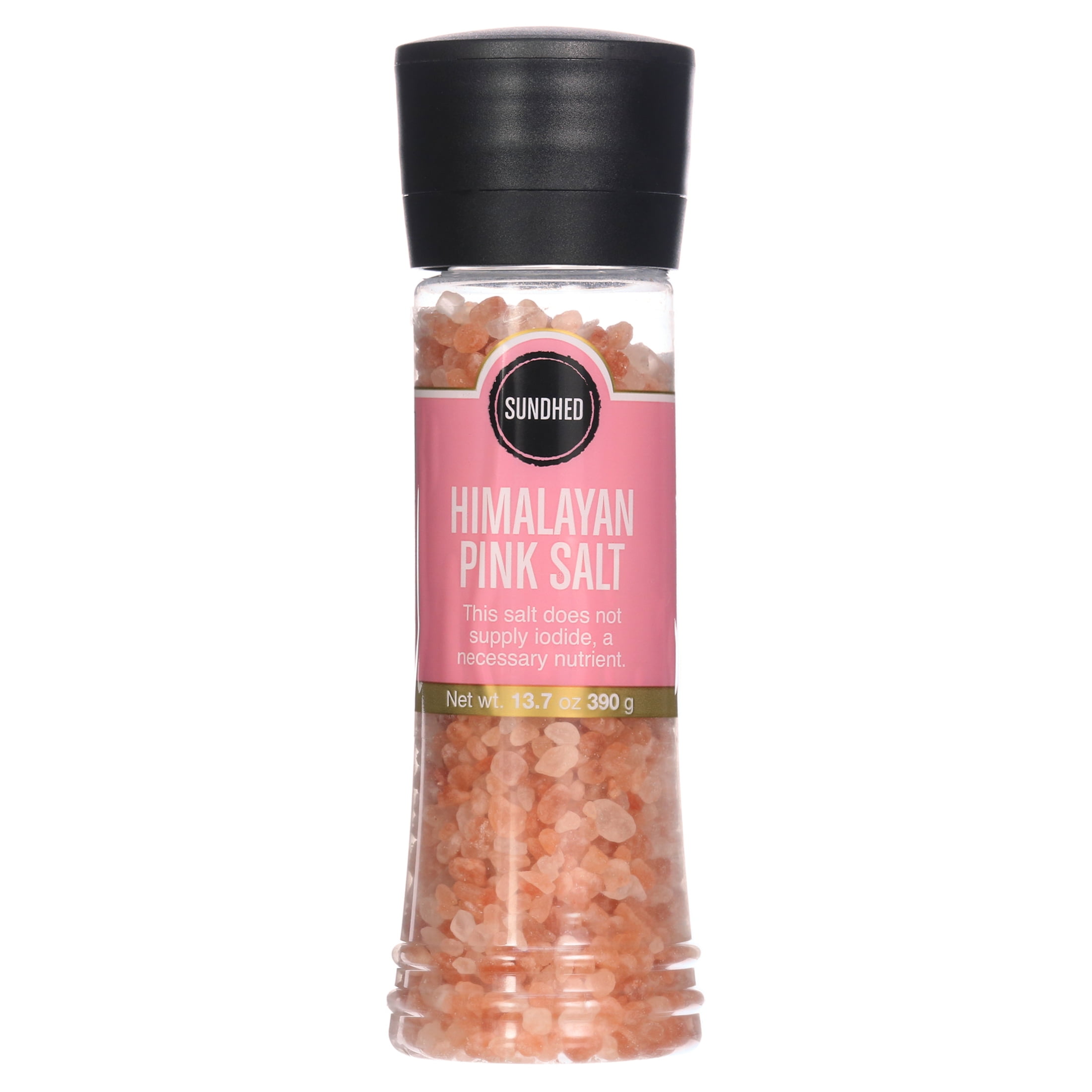 Himalayan Pink Coarse Salt in Grinder - 13.7 Oz - Walmart.com