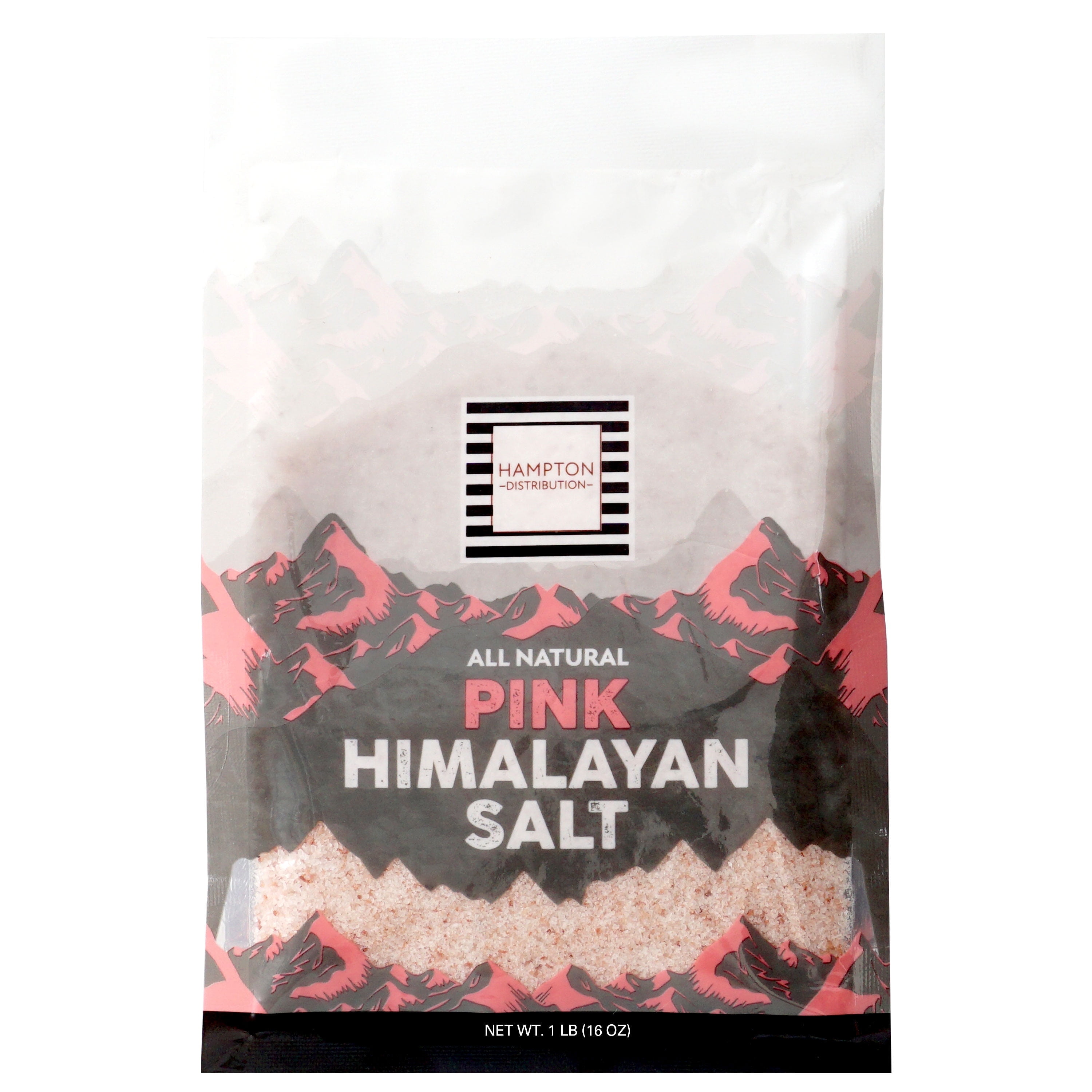 Himalayan Pink Salt, 1 Pound Bulk Bag, Fine Grain Salt, All Natural ...