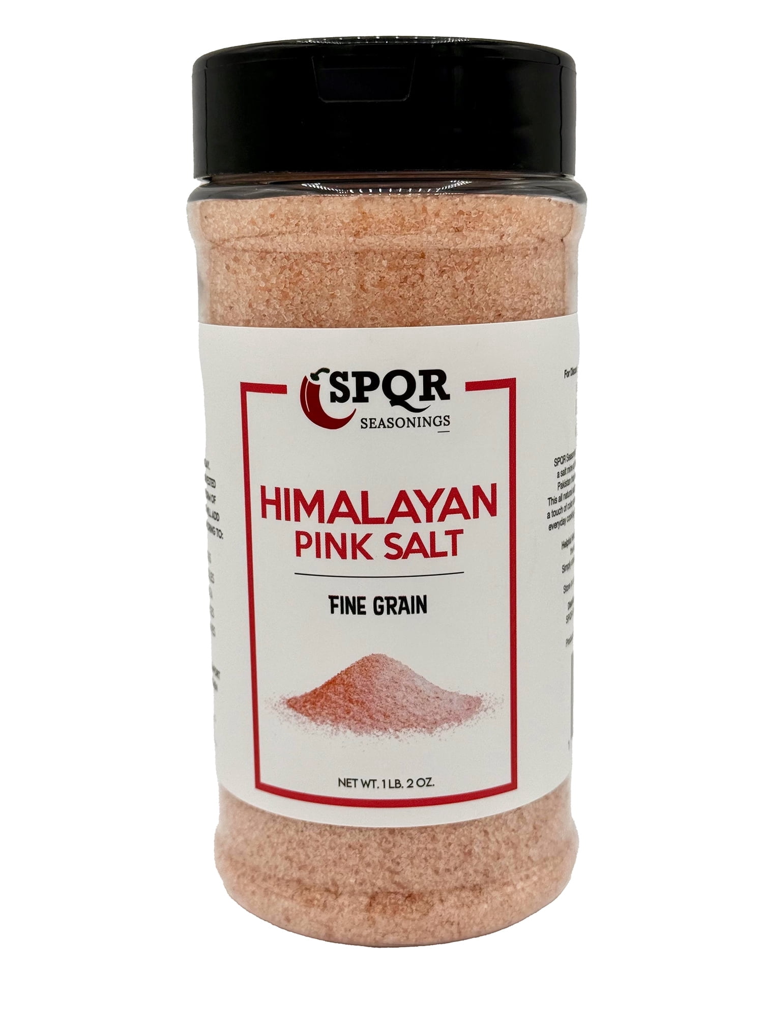 Himalayan Pink Salt Fine Grain XL 1.2 lb. Bottle Nutrient and Mineral ...