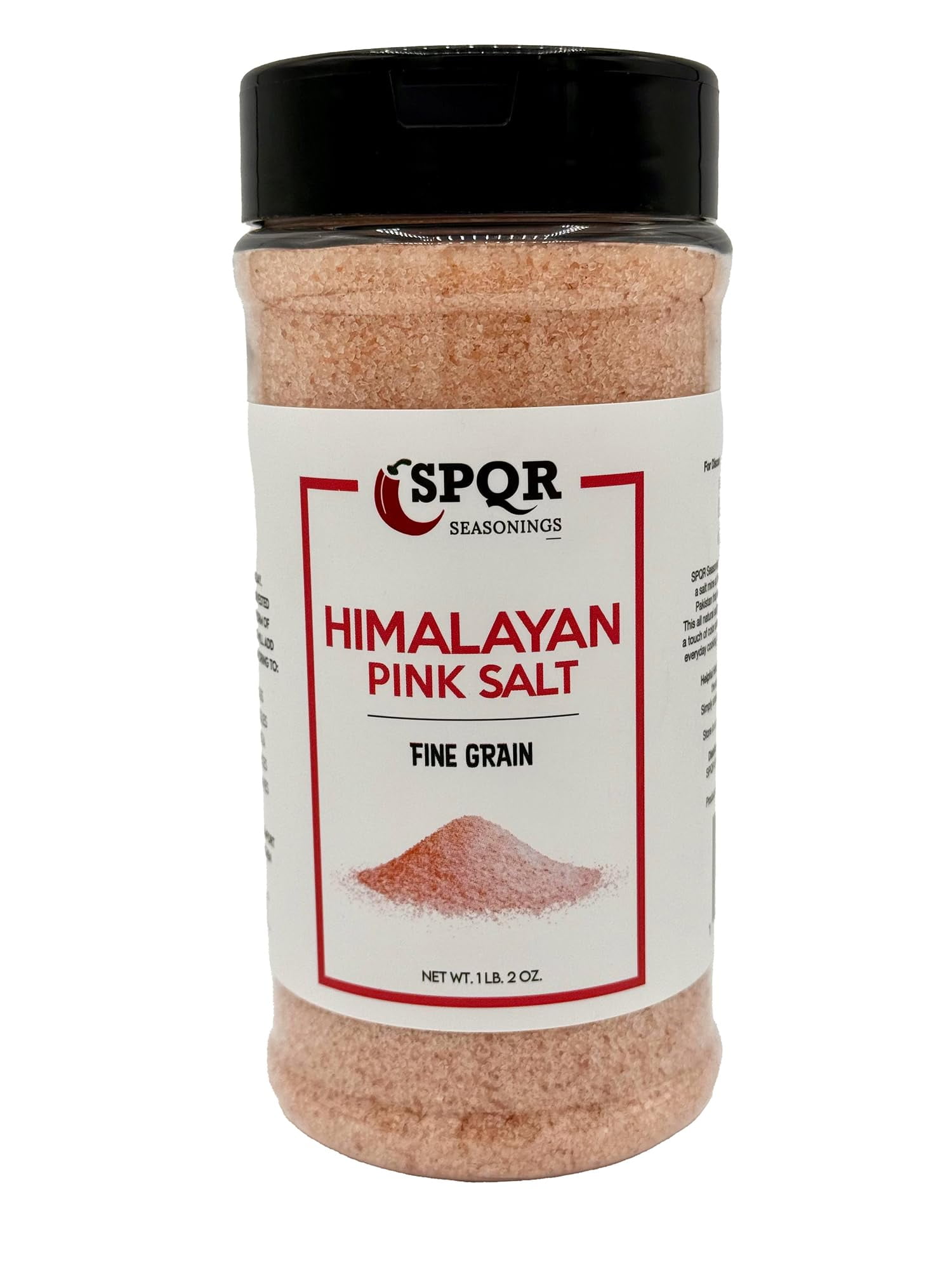 Himalayan Pink Salt Fine SAF21 Grain XL 1.2 lb. Bottle Nutrient and ...