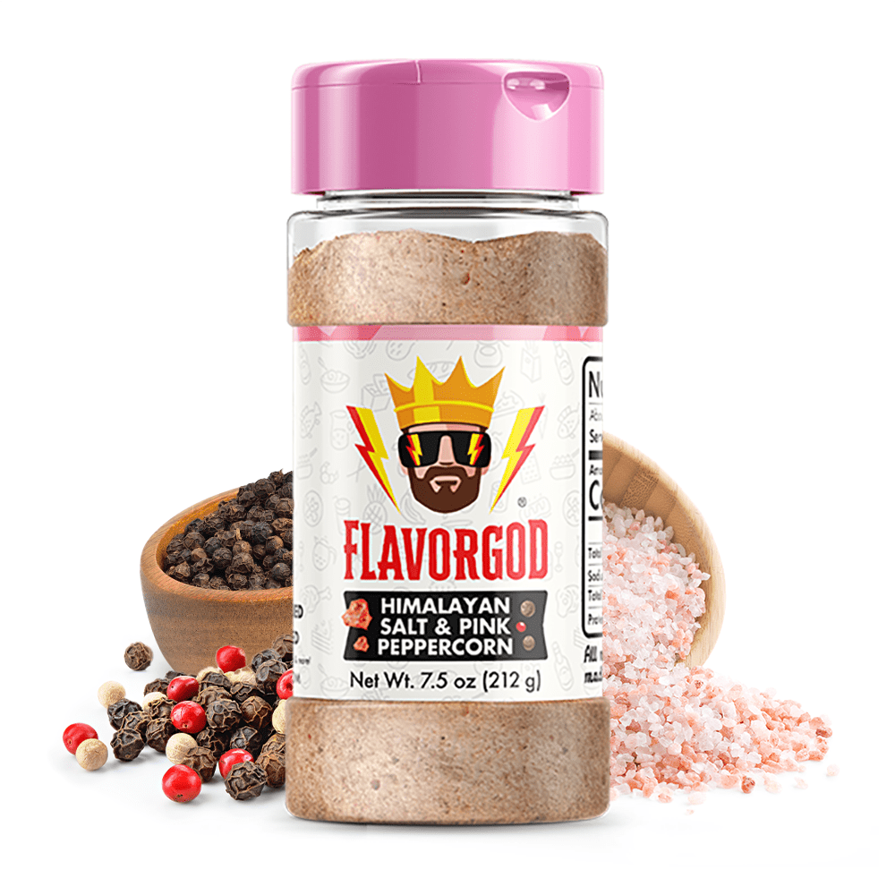 Himalayan Pink Salt & Pink Peppercorn Seasoning by Flavor God, Healthy ...