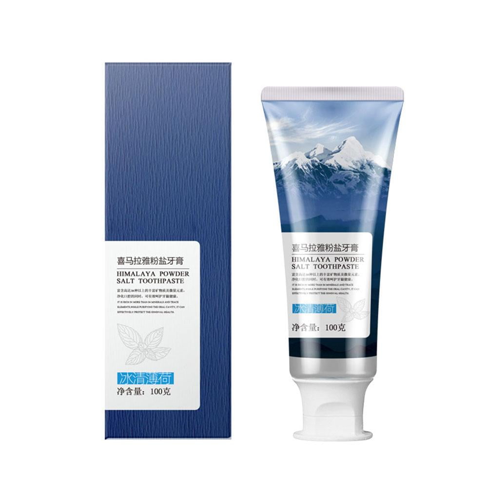 Himalayan Pink Salt Toothpaste,- Floral Mint | Vegan 100g D3O4 ...