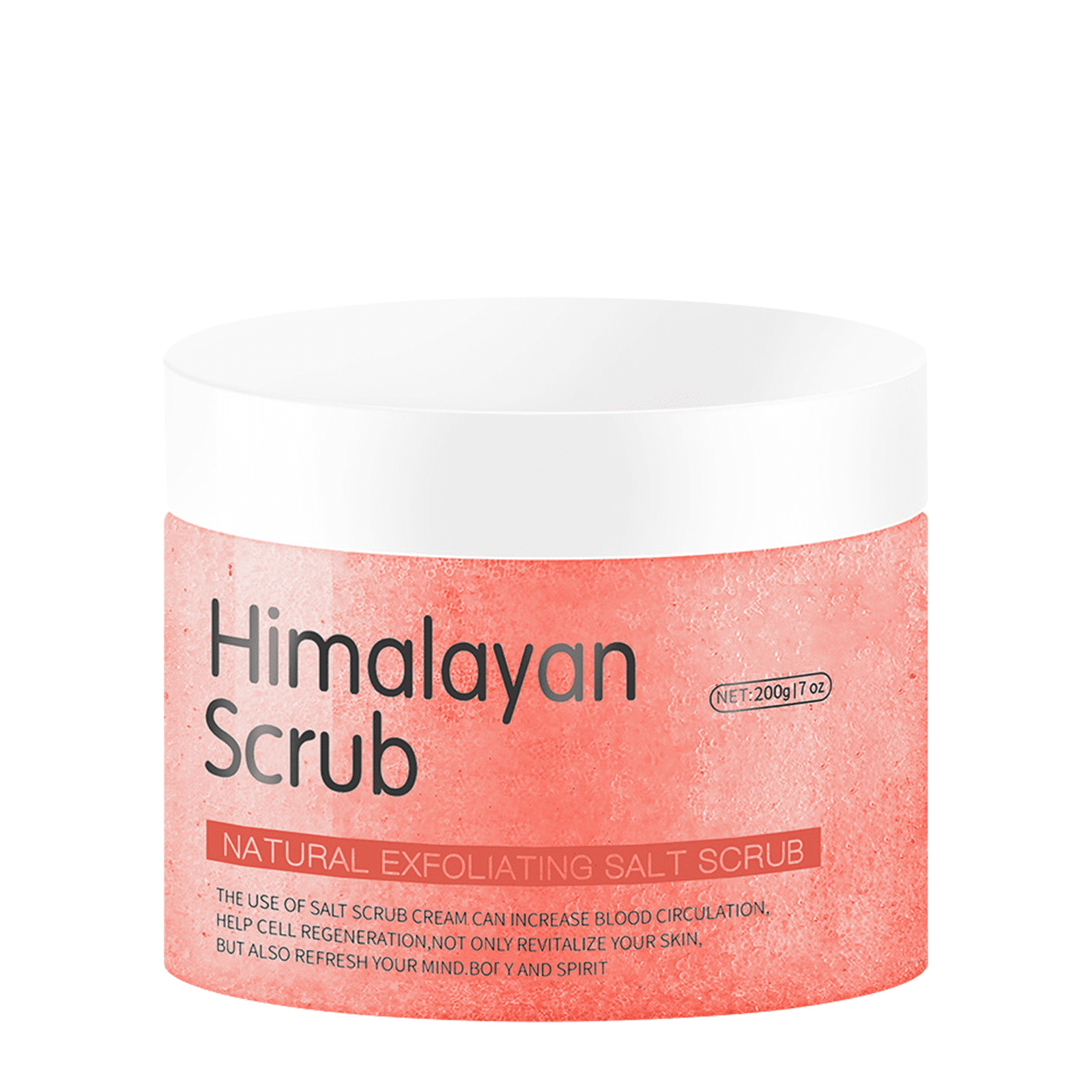 Himalayan Salt Body Scrub Scrub Foot and Body Exfoliator With Collagen ...