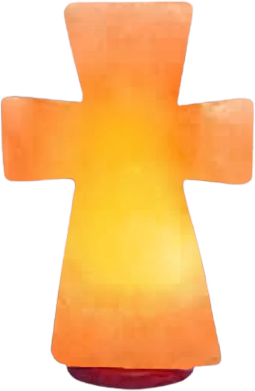 Himalayan Salt Cross Lamp with Dimmer Switch - Dimmable Holy Cross Salt ...