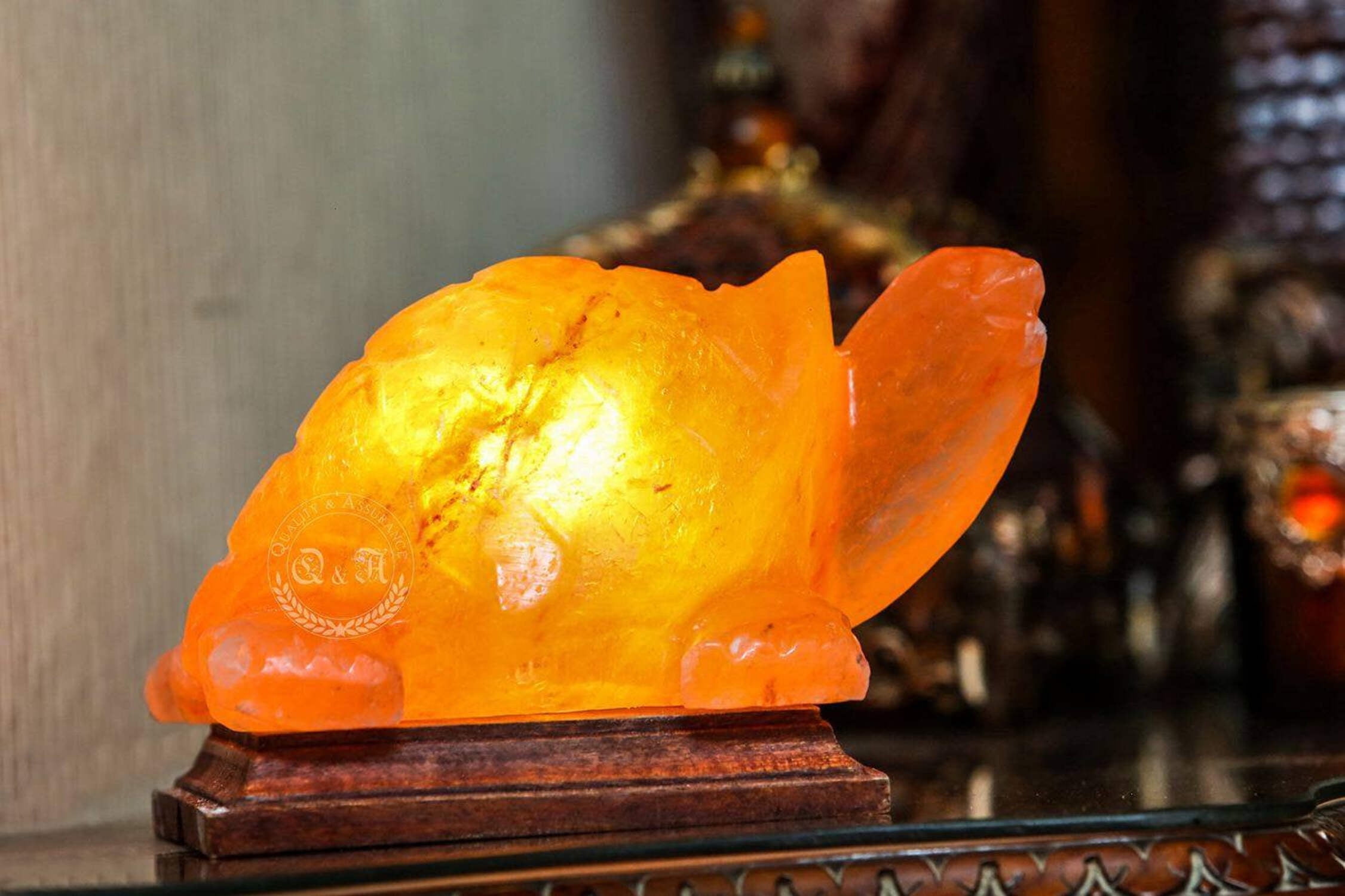 Himalayan Salt Turtle Lamp - Walmart.com