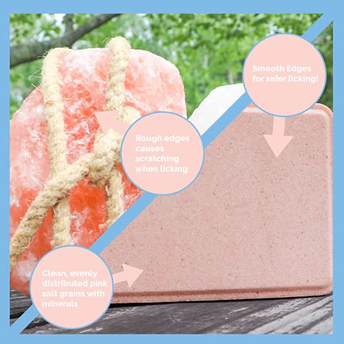 Himalayan Secrets® 22LB (10KG) Compressed Pink Himalayan Salt Lick ...