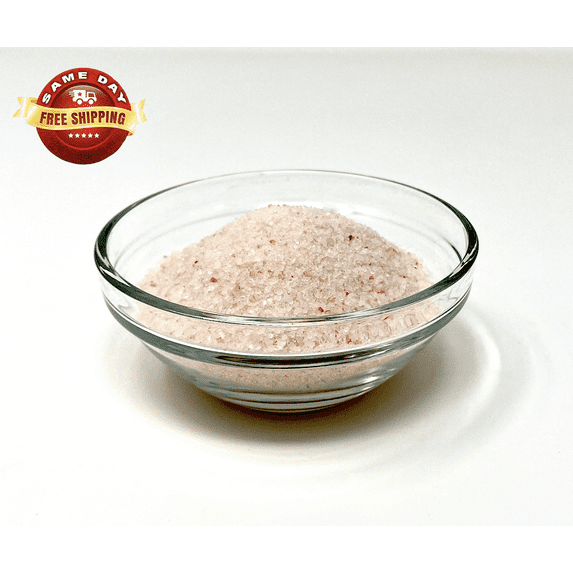 Himalayan pink salt fine grain organic crystals 100% pure natural 32 oz ...