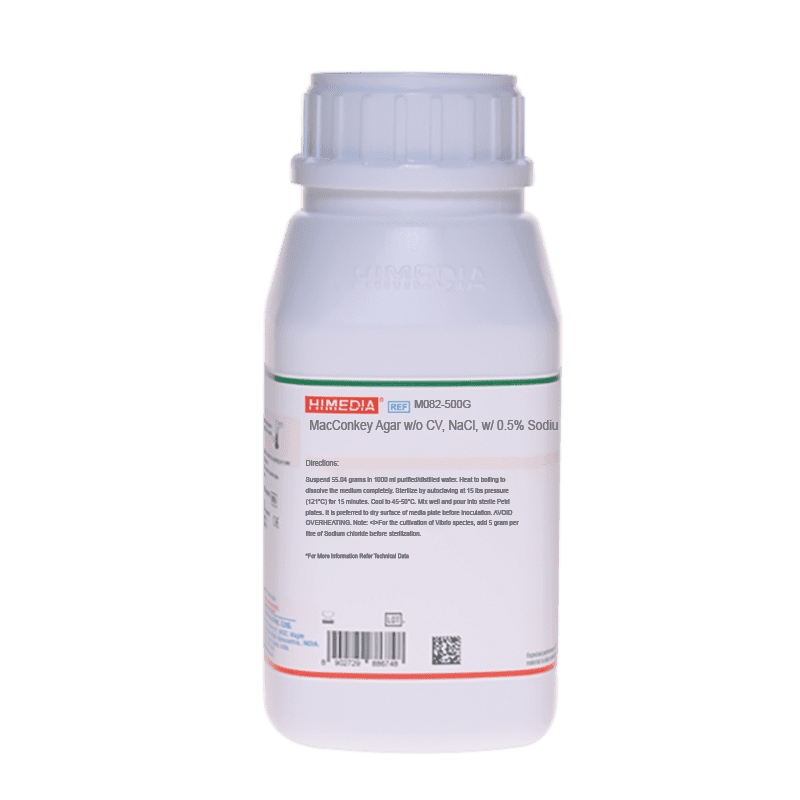 Himedia - MacConkey Agar w/o CV, NaCl , w/0.5% Bile Salts, Granulated ...