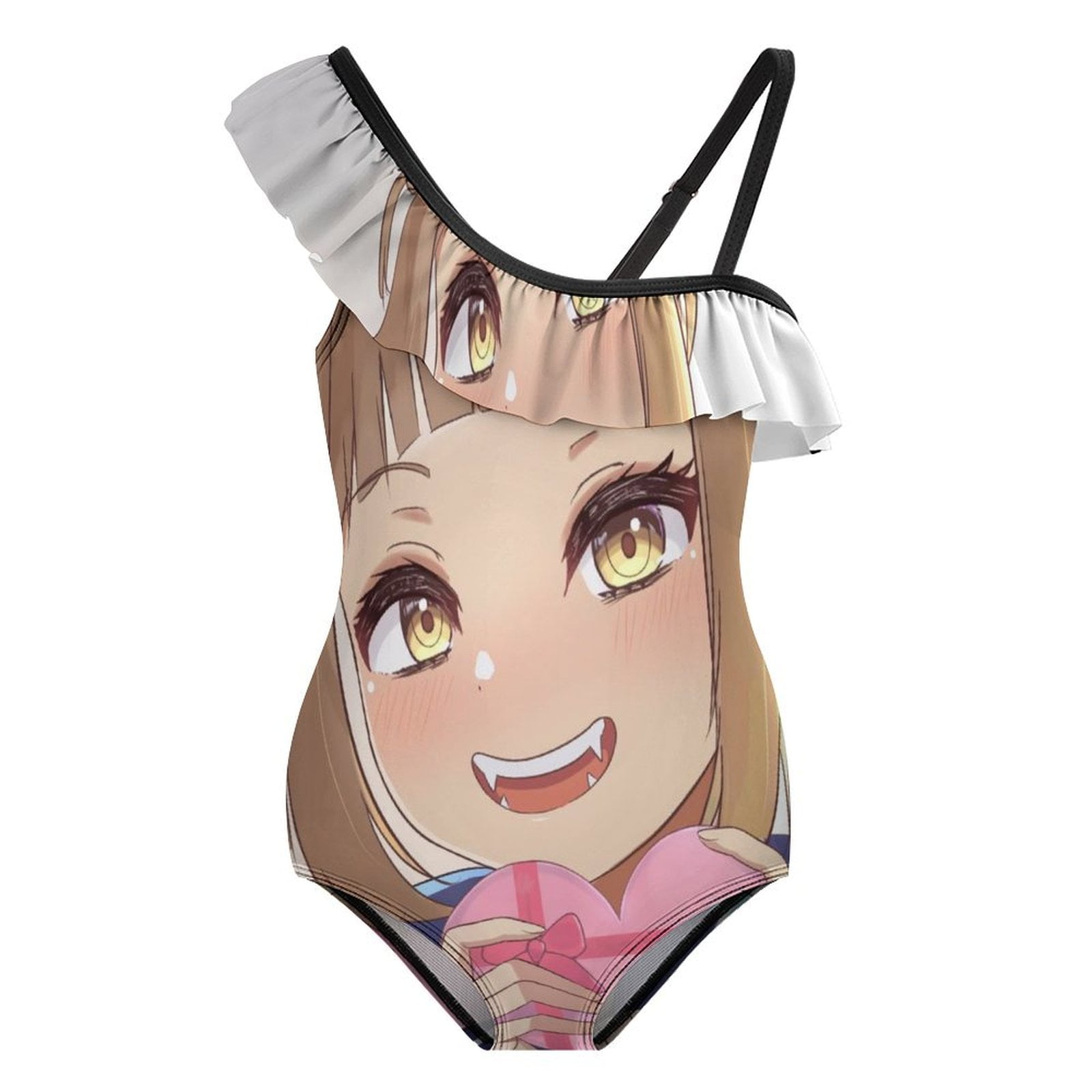 Himiko My Hero Academia One-Piece Swimsuit for Girls Adjustable One ...