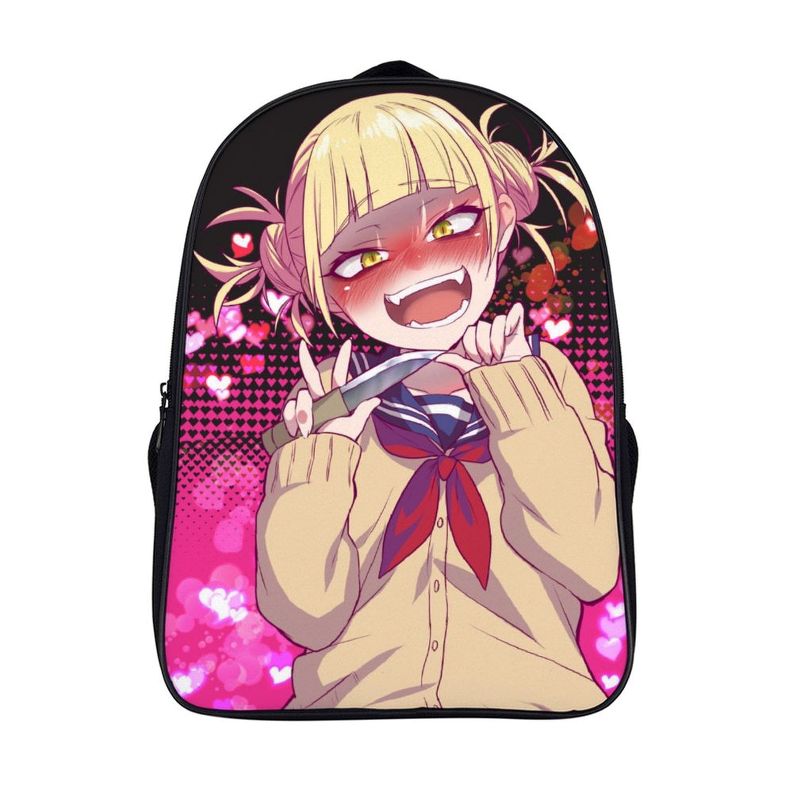 Himiko Toga 16 Inch Backpack with 2 Compartment, Large Capacity School ...